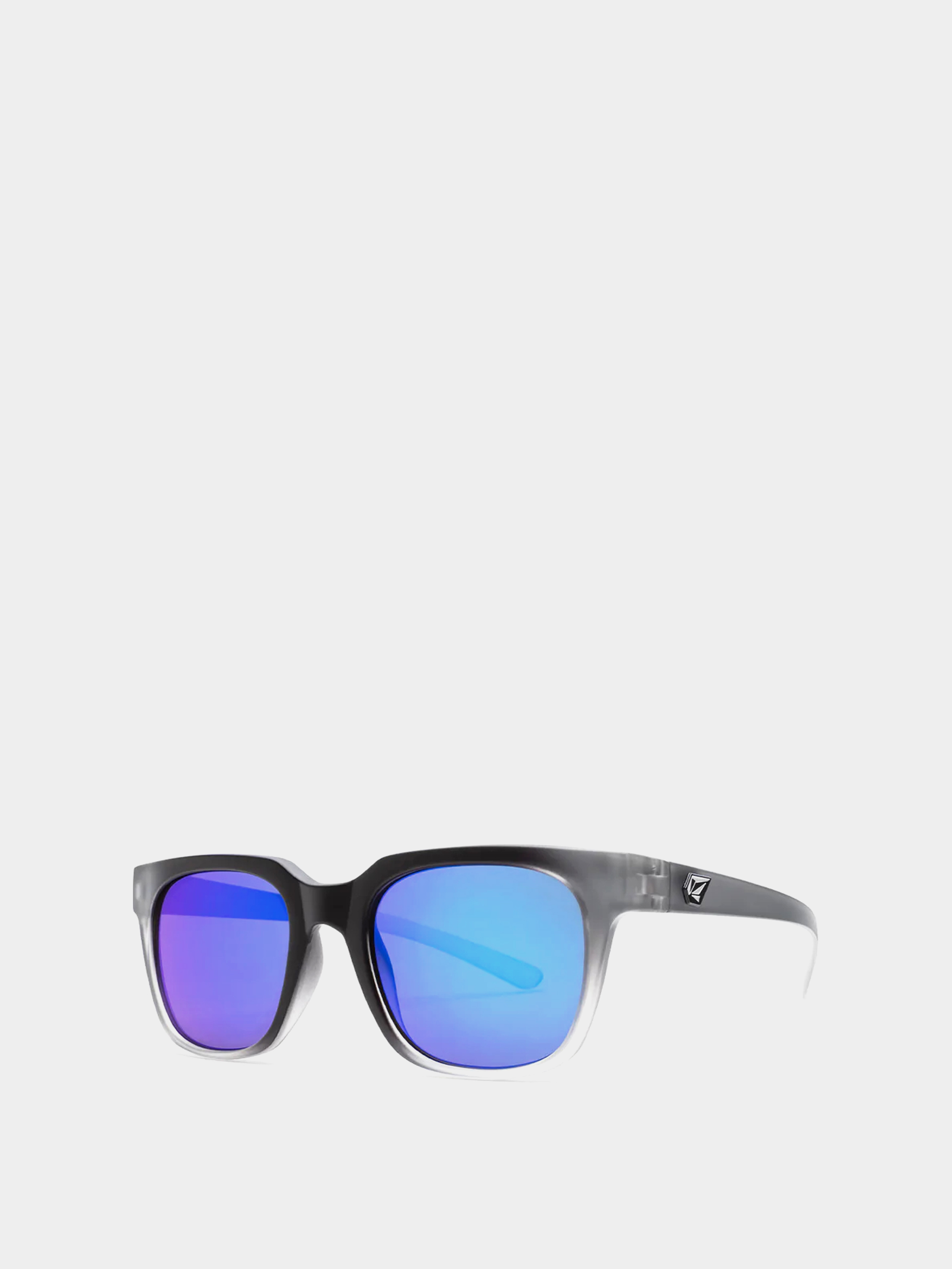 Volcom Morph Sunglasses (matte trans clear fade/gray)
