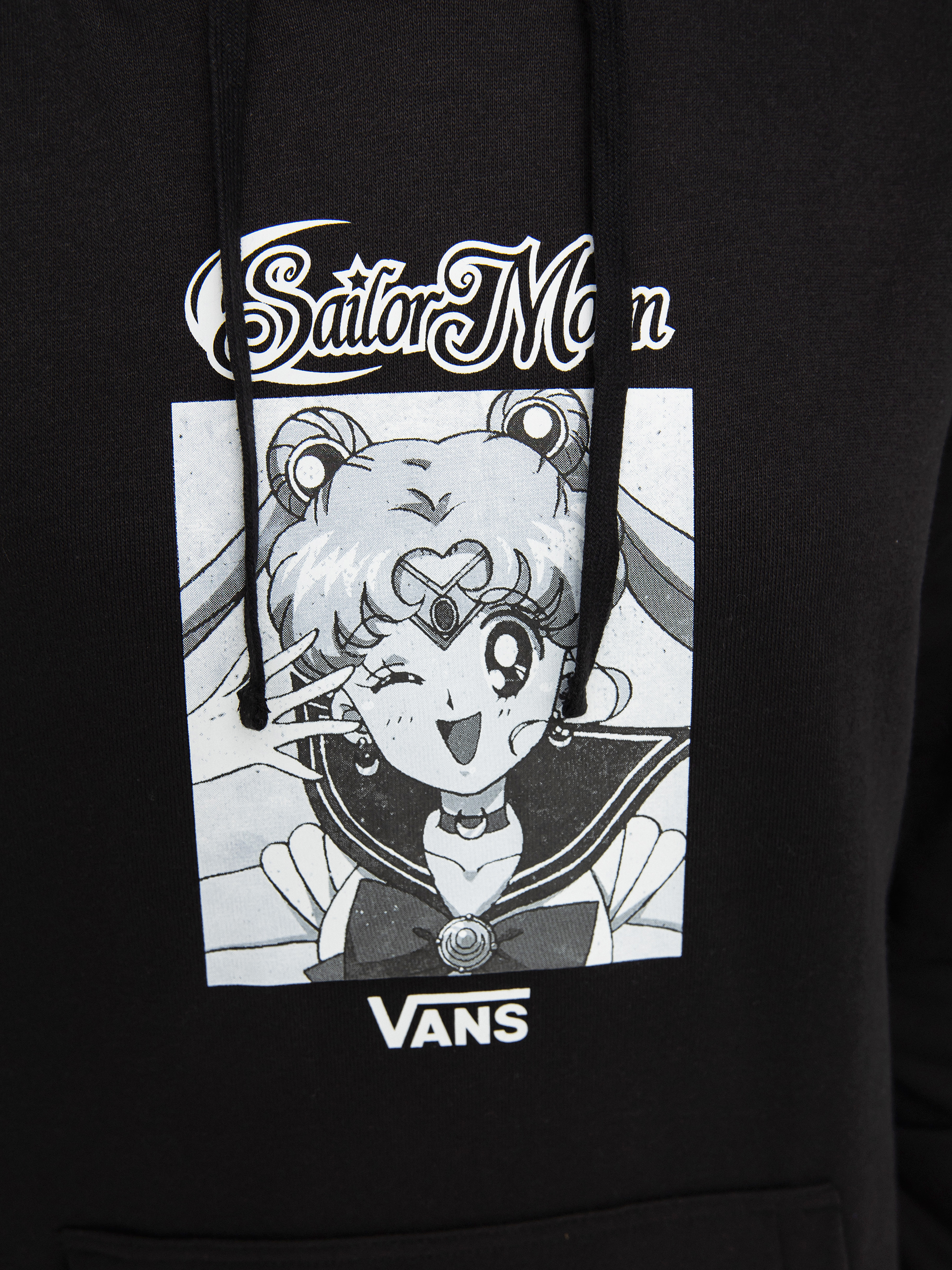 Vans X Sailor Moon Lizzie HD Hoodie Wmn - black (pretty guardian sailor ...