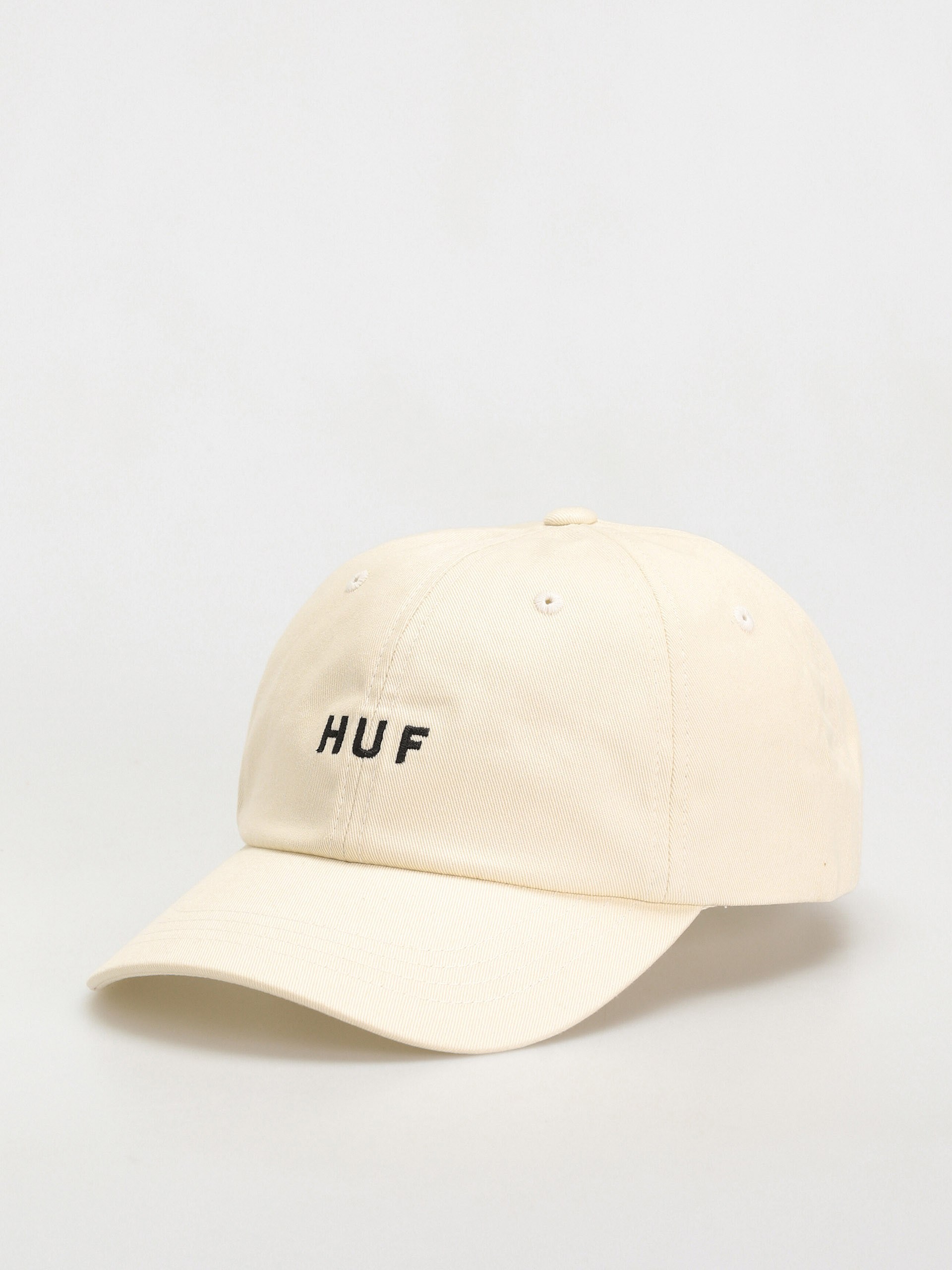 HUF Essentials Og Logo Cv 6 Panel Cap - beige (off white)