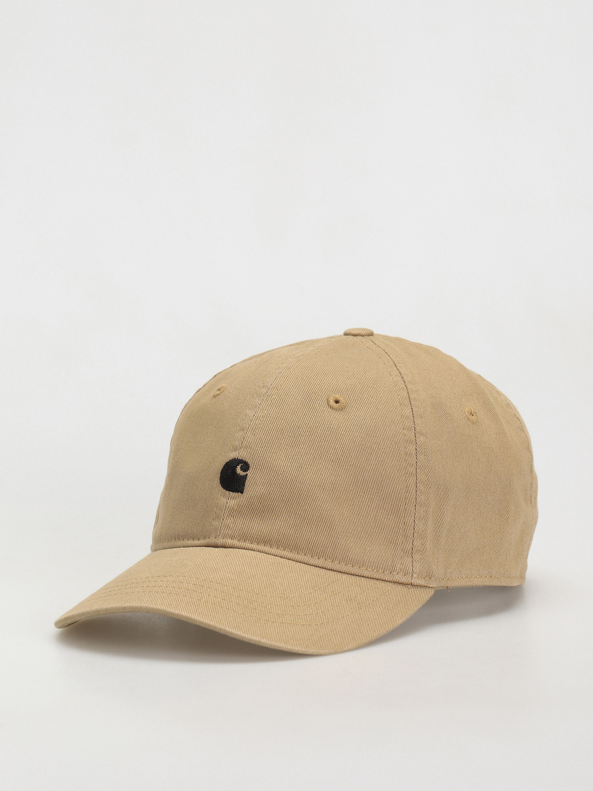 Carhartt WIP Madison Logo Cap - beige (leather/black)