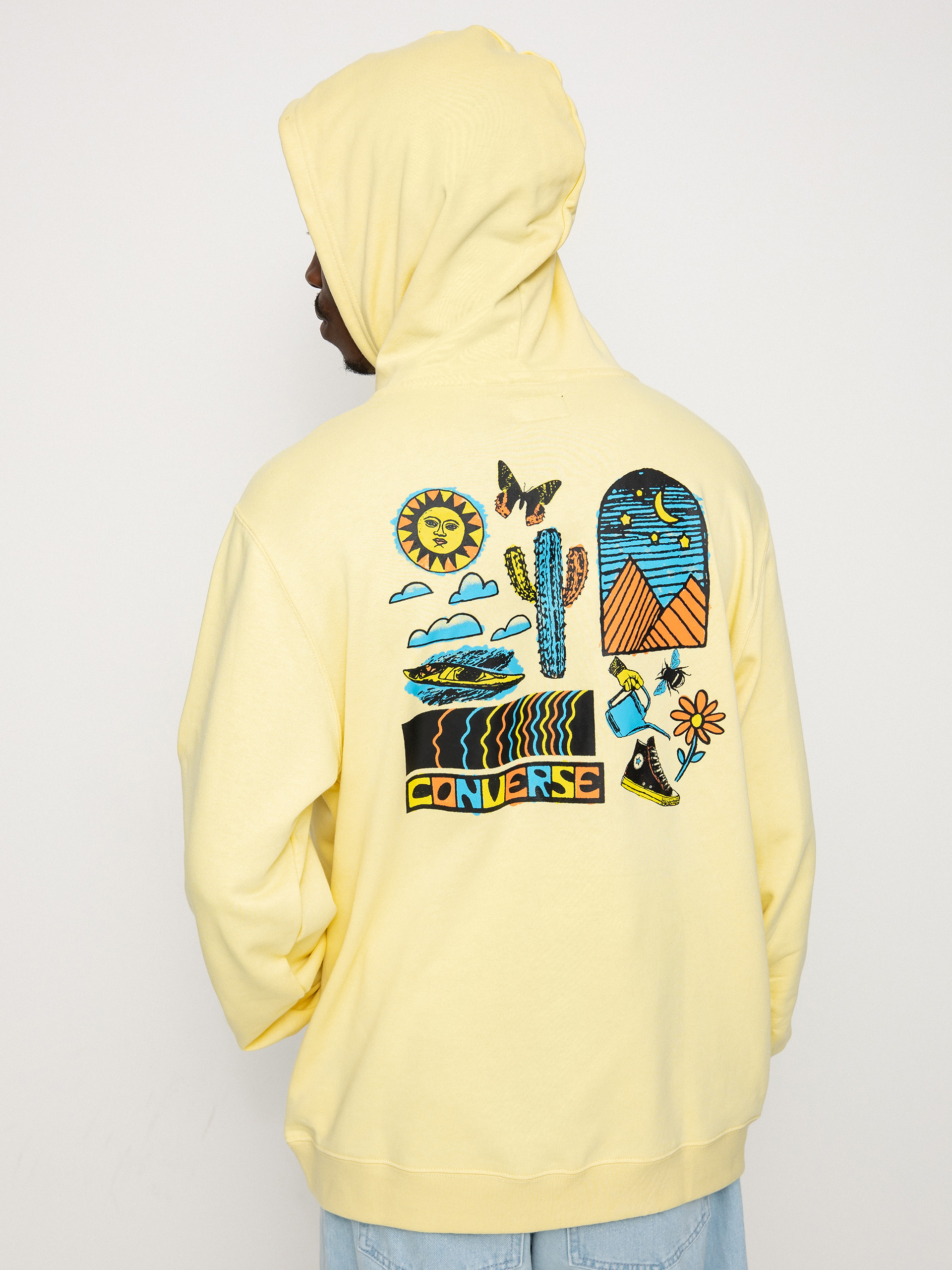 Converse Daydreamer HD Hoodie - yellow (soft sunshine)
