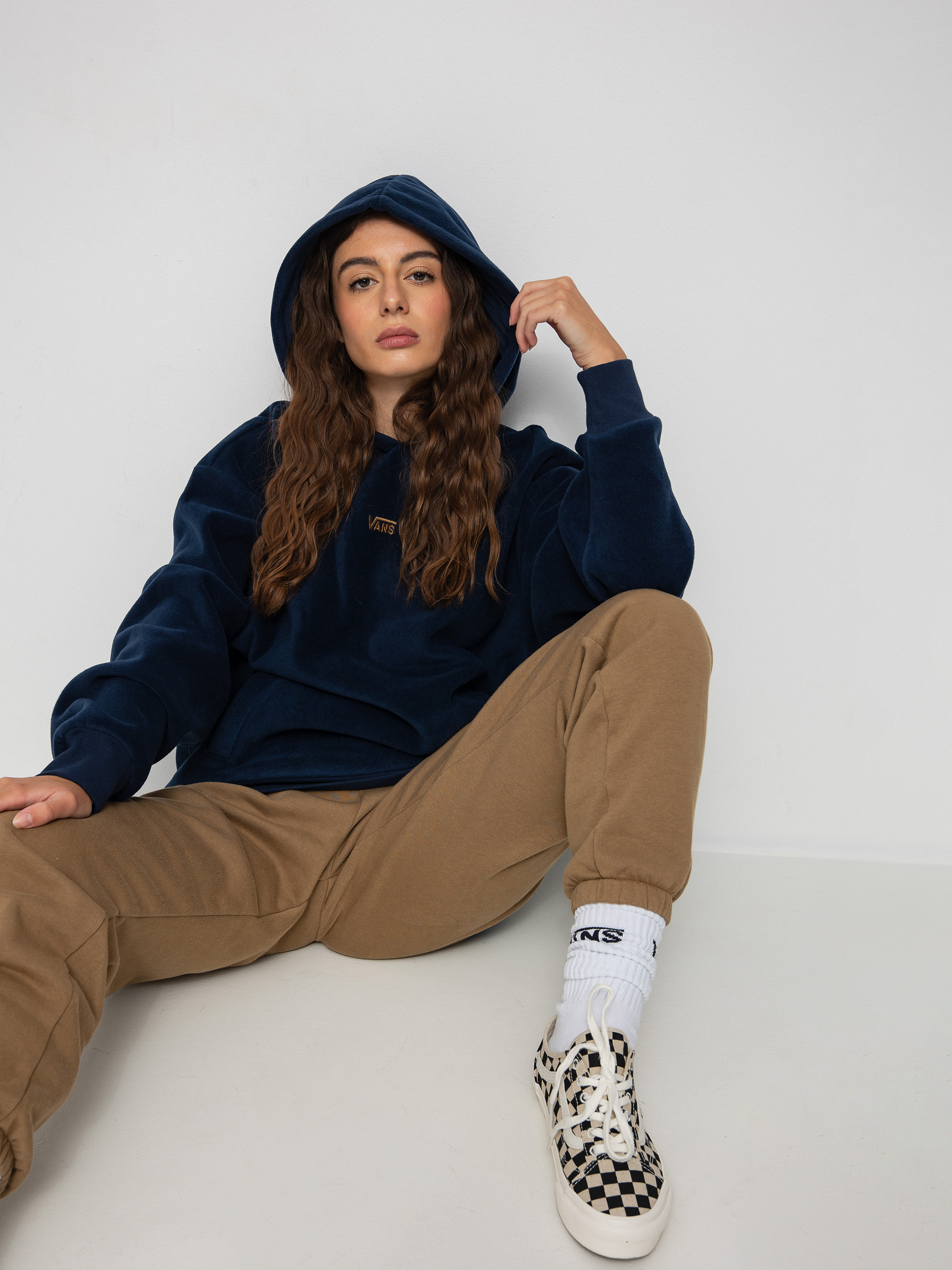 Vans Armanto HD Hoodie Wmn - navy blue (lizzie armanto dress blues)