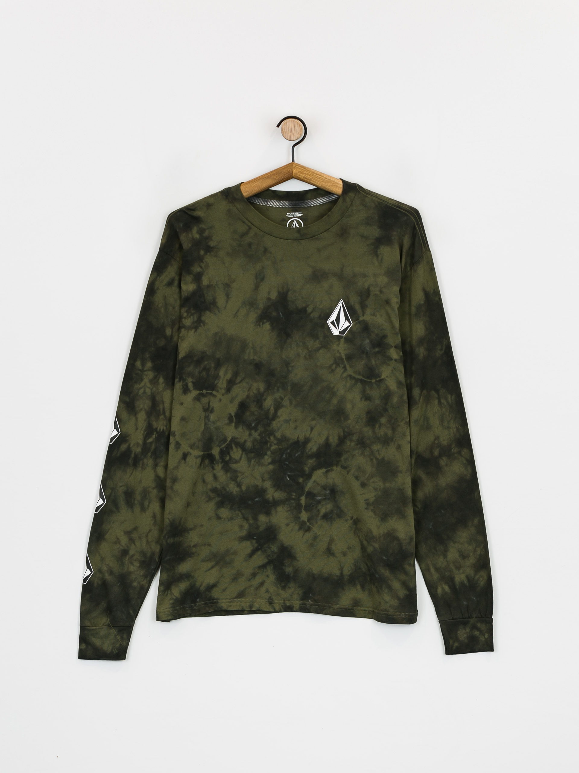 Volcom Iconic Stone Dye Longsleeve (military)