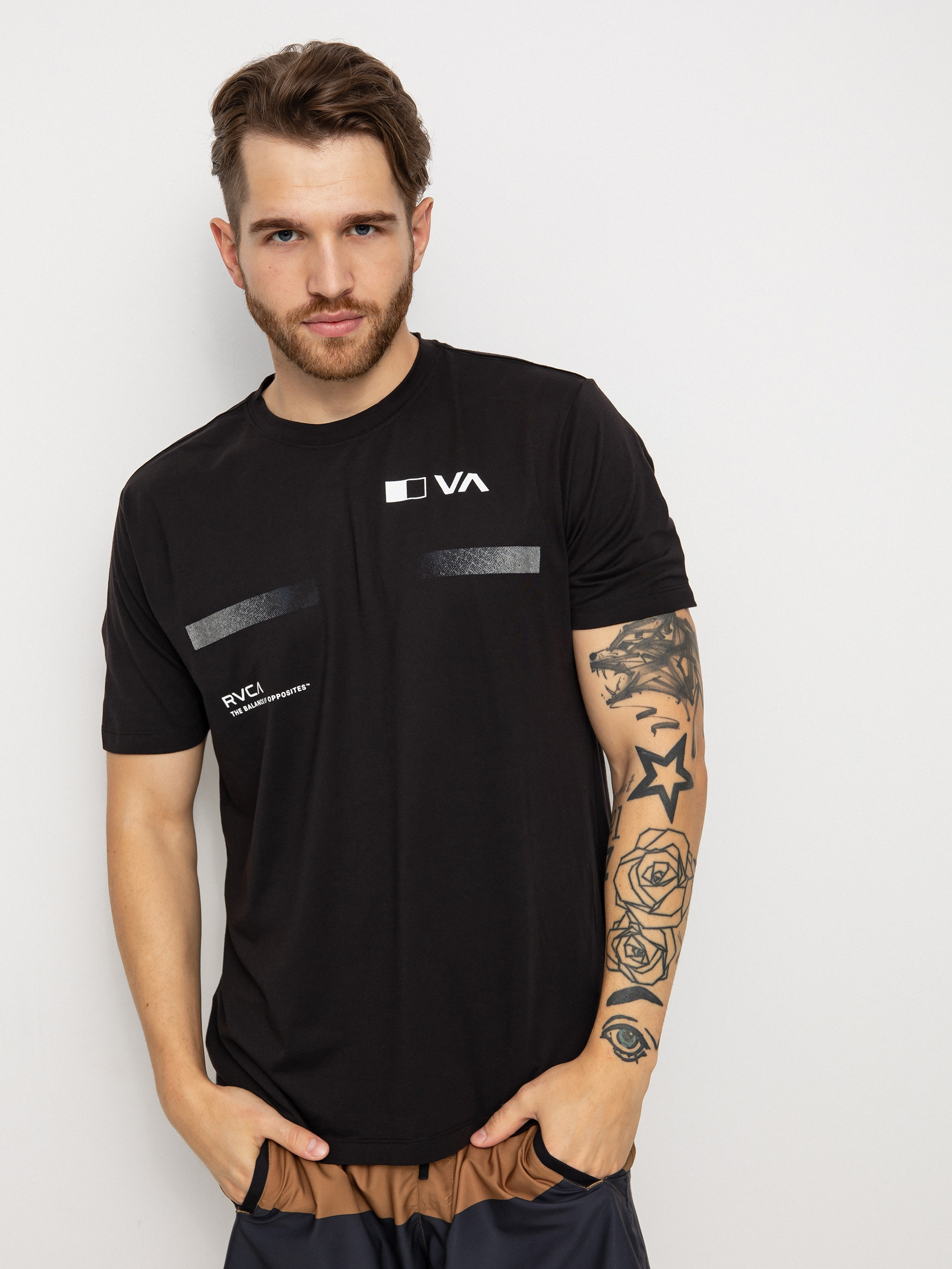 RVCA Pix Bar T-shirt - black (black)
