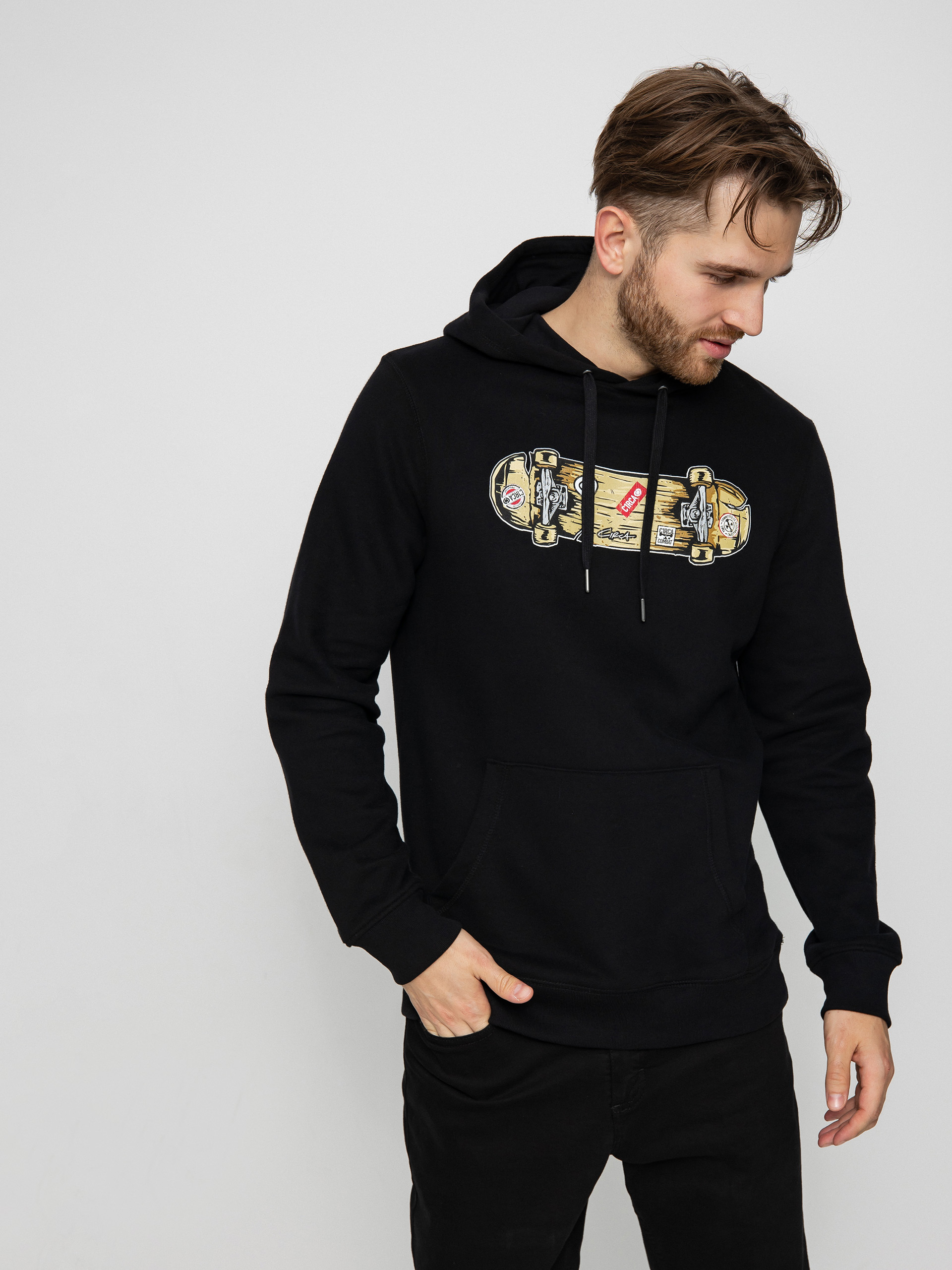 Circa Skateboard HD Hoodie - black (black)