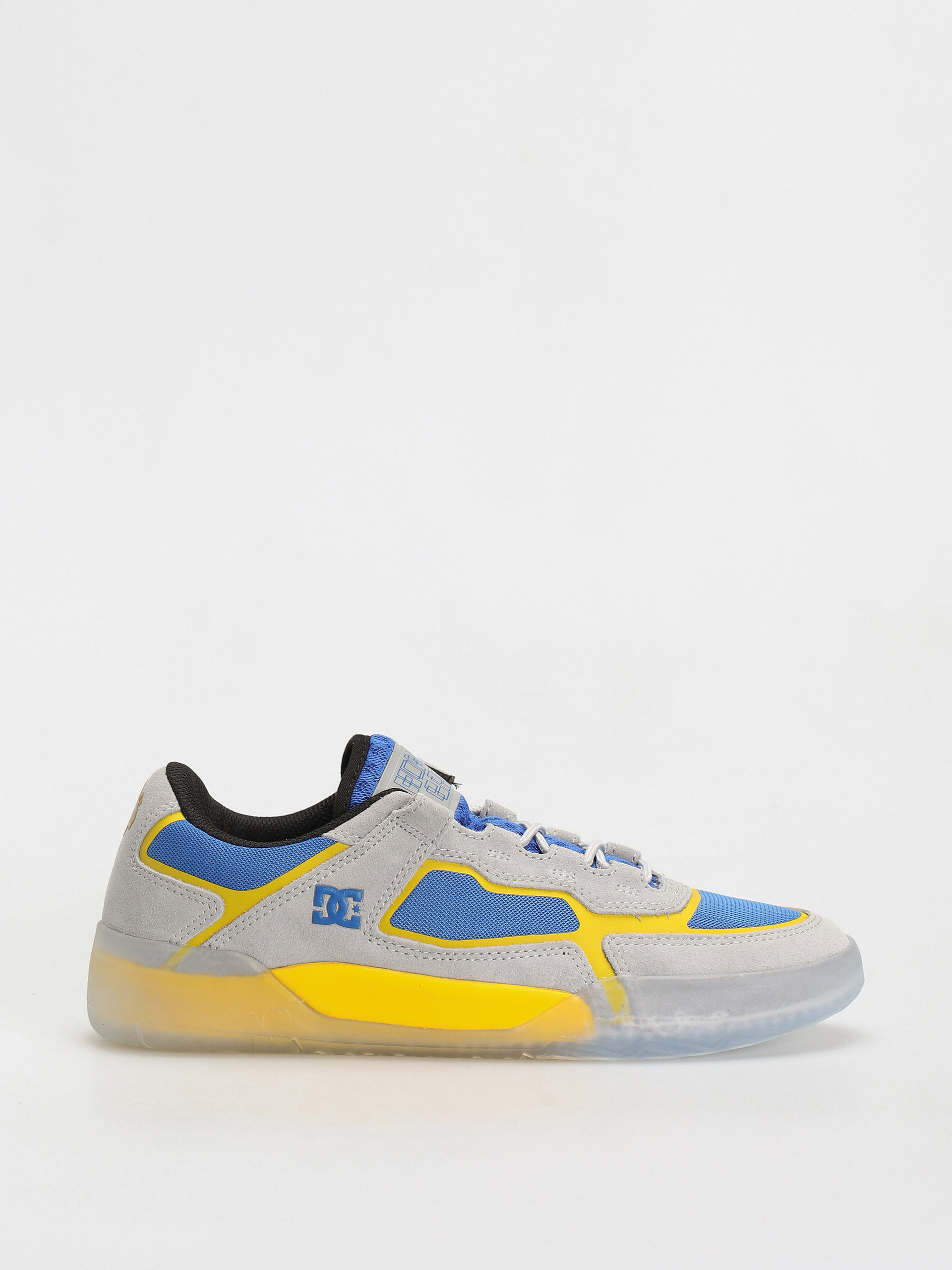 DC X Hongo Metric Shoes - blue, yellow, grey (grey/blue/yellow)
