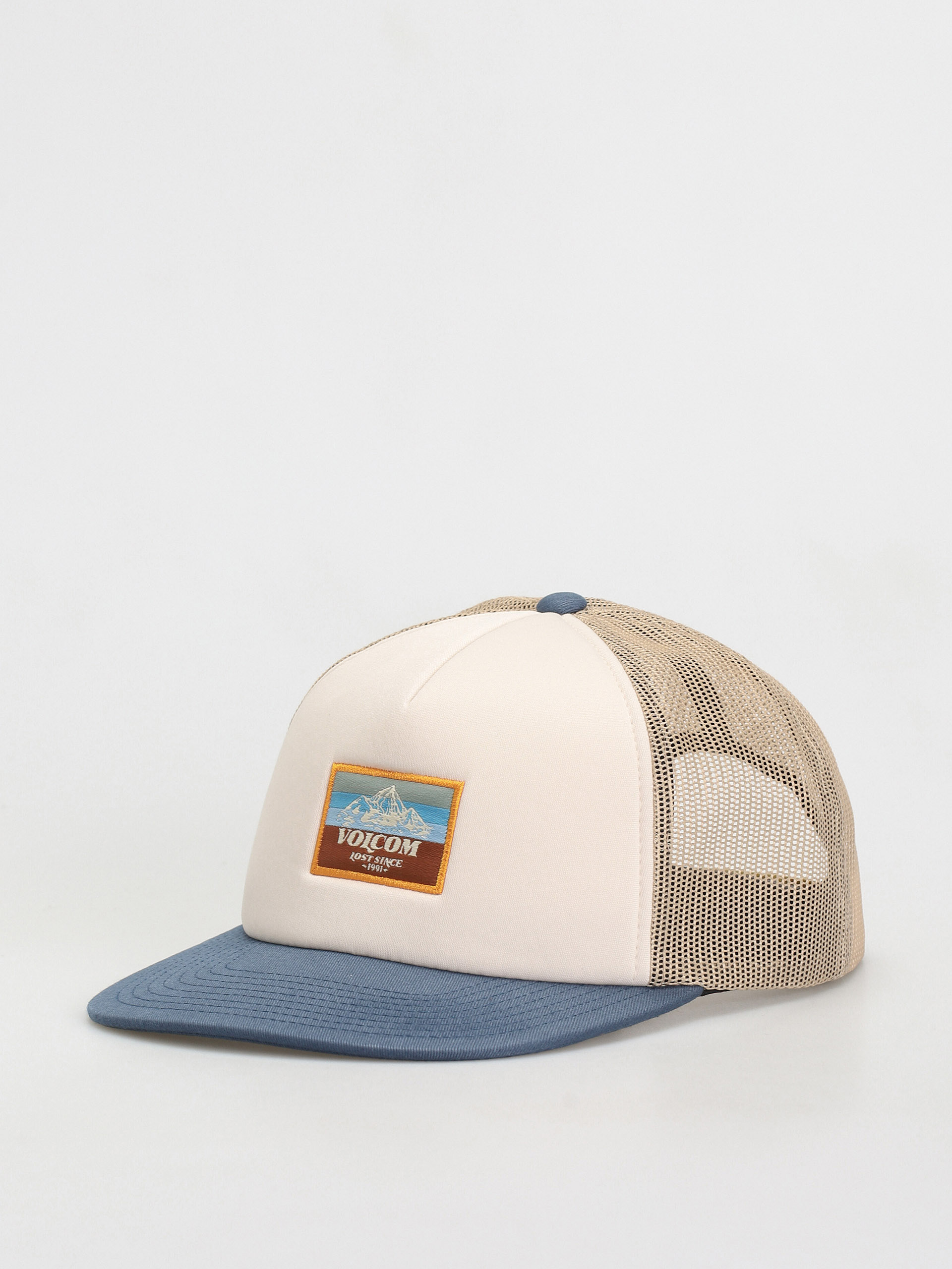 Volcom Mile Marker Trucker Cap - pink (marina blue)