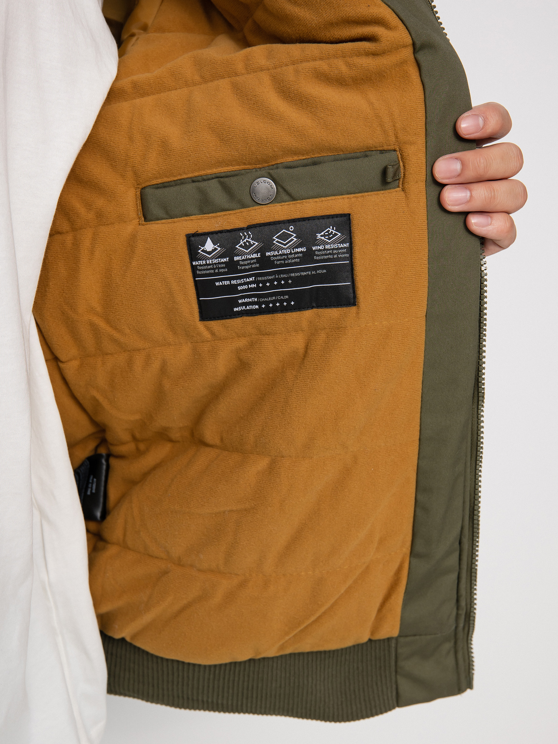 Volcom Hernan 5K Jacket - black (military)