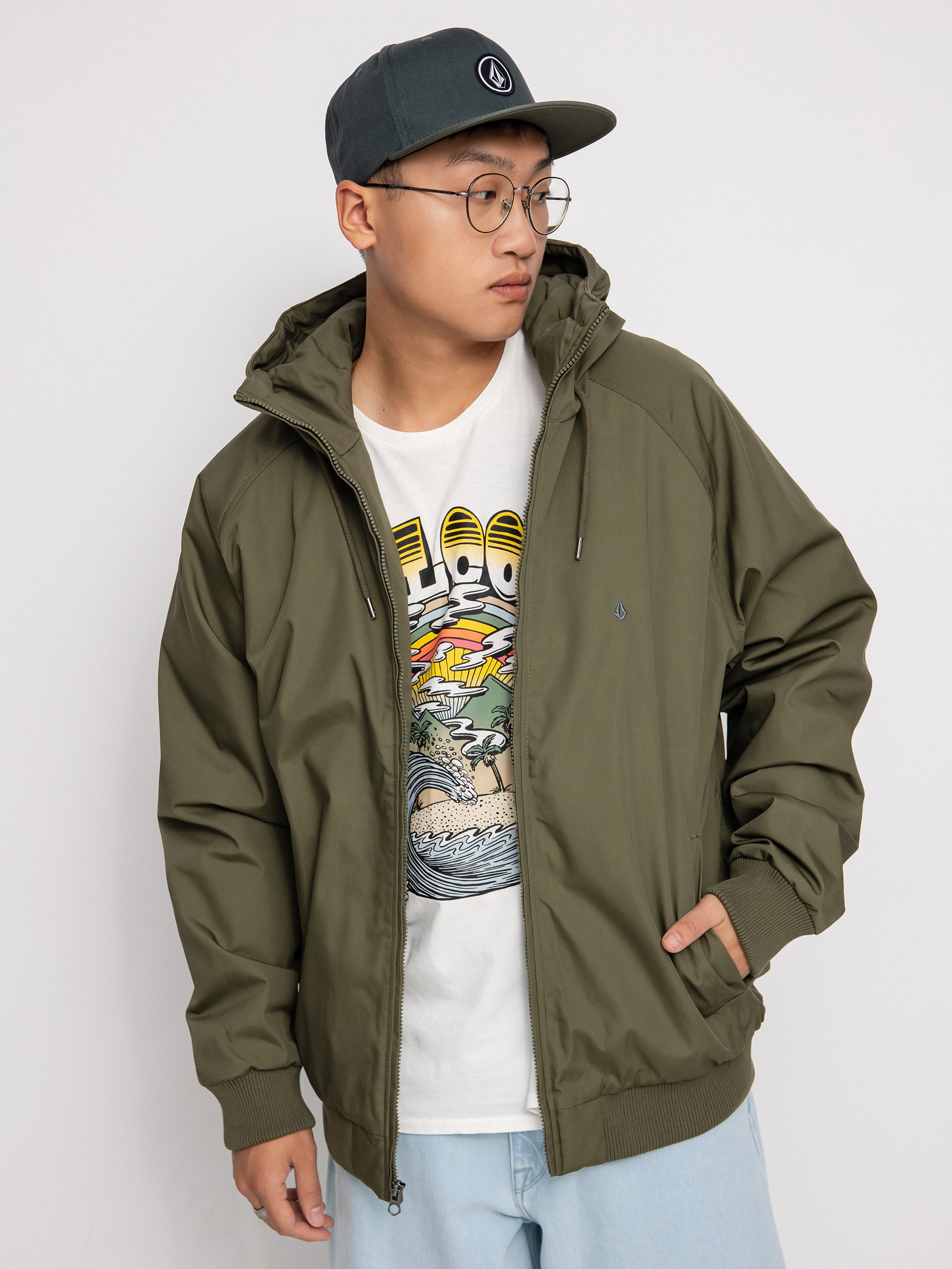 Volcom Hernan 5K Jacket - black (military)