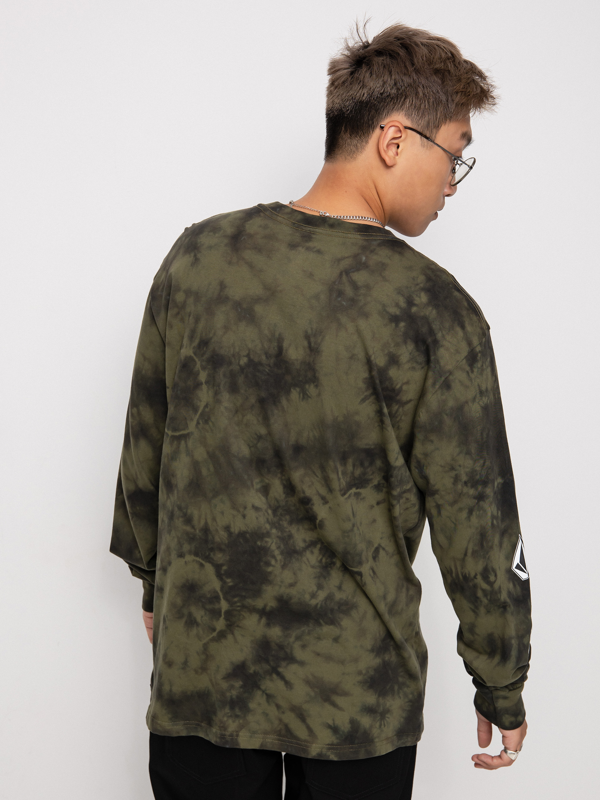 Volcom Iconic Stone Dye Longsleeve (military)