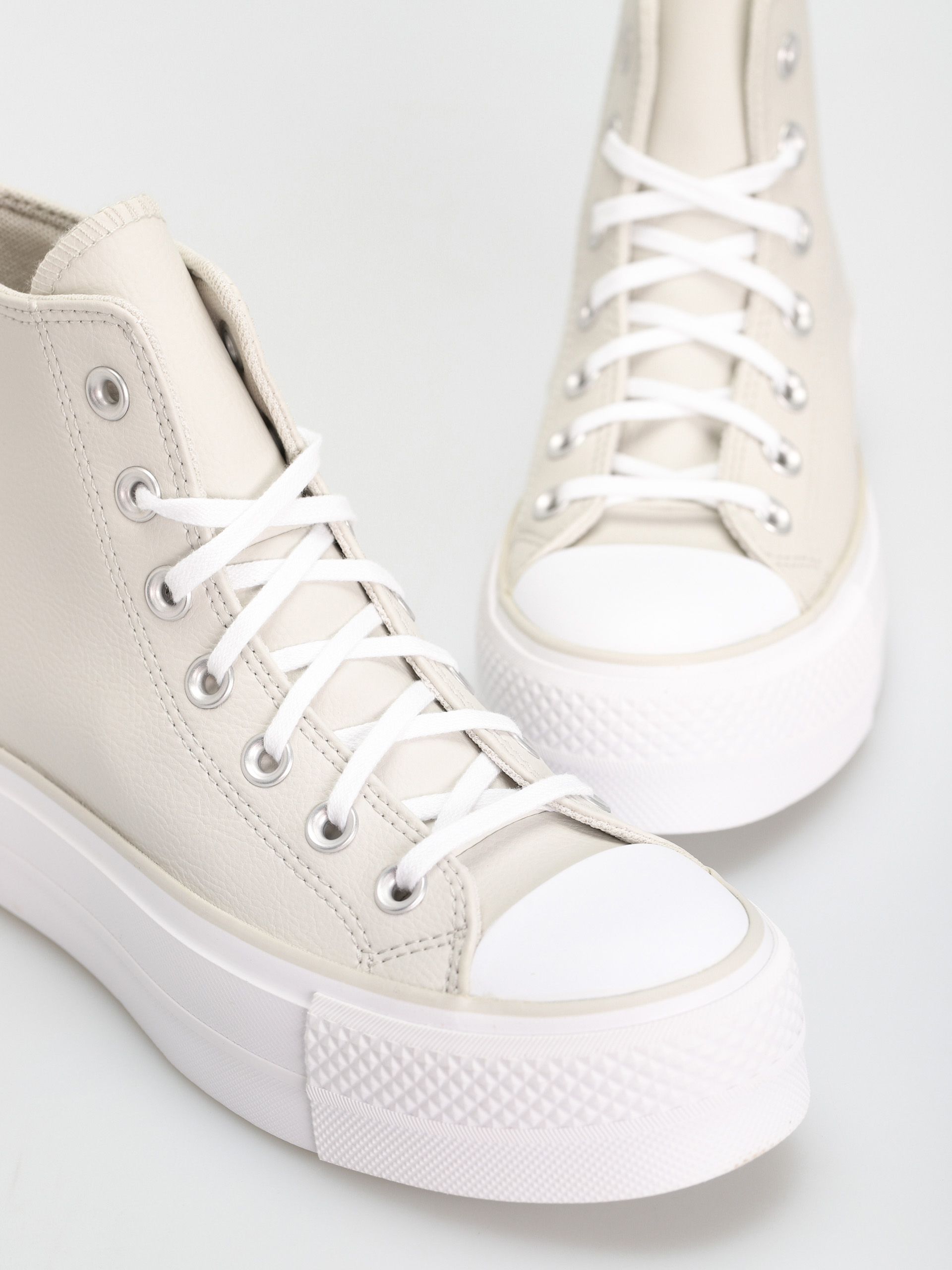 Converse Chuck Taylor All Star Lift Hi Chucks Wmn (light bone/light ...