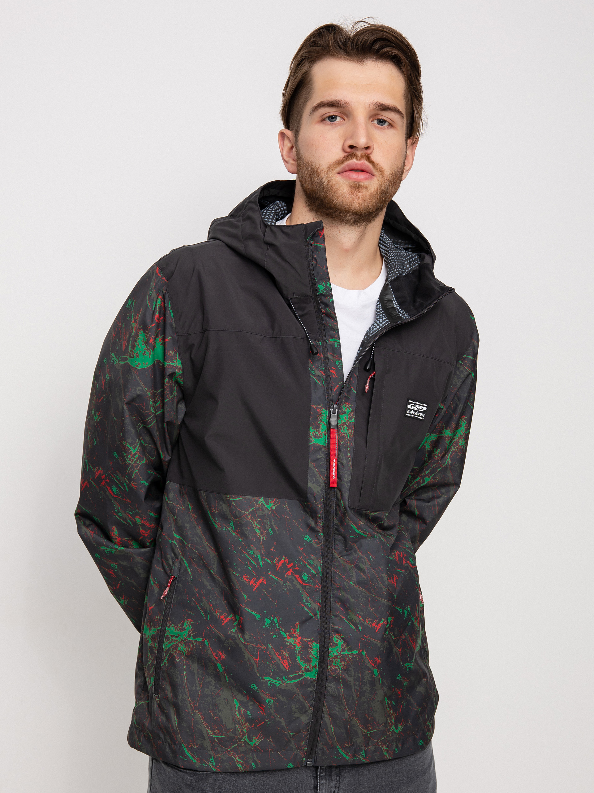 Quiksilver Lizard Heads Jacket (rock face phantom)