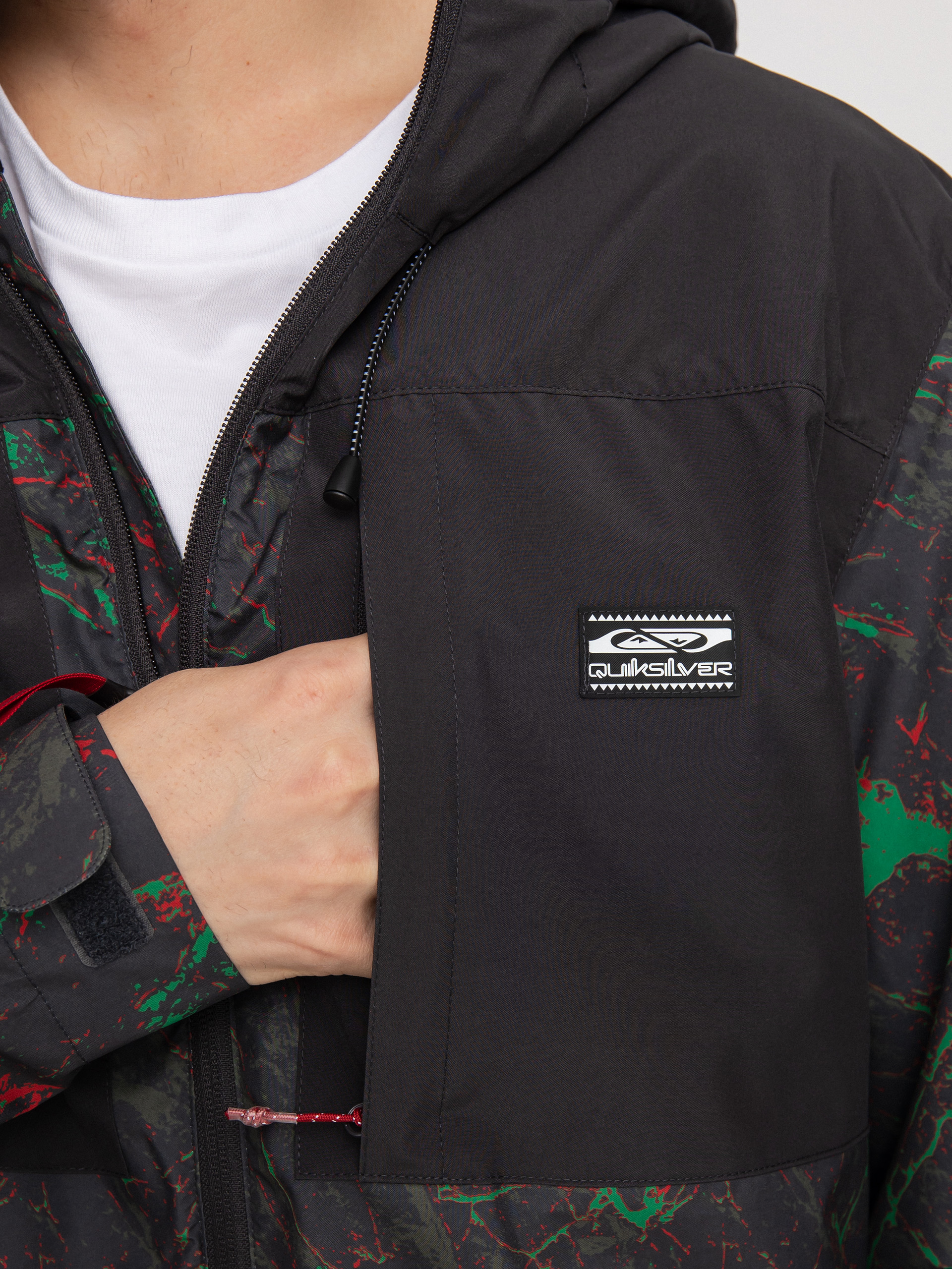 Quiksilver Lizard Heads Jacket (rock face phantom)