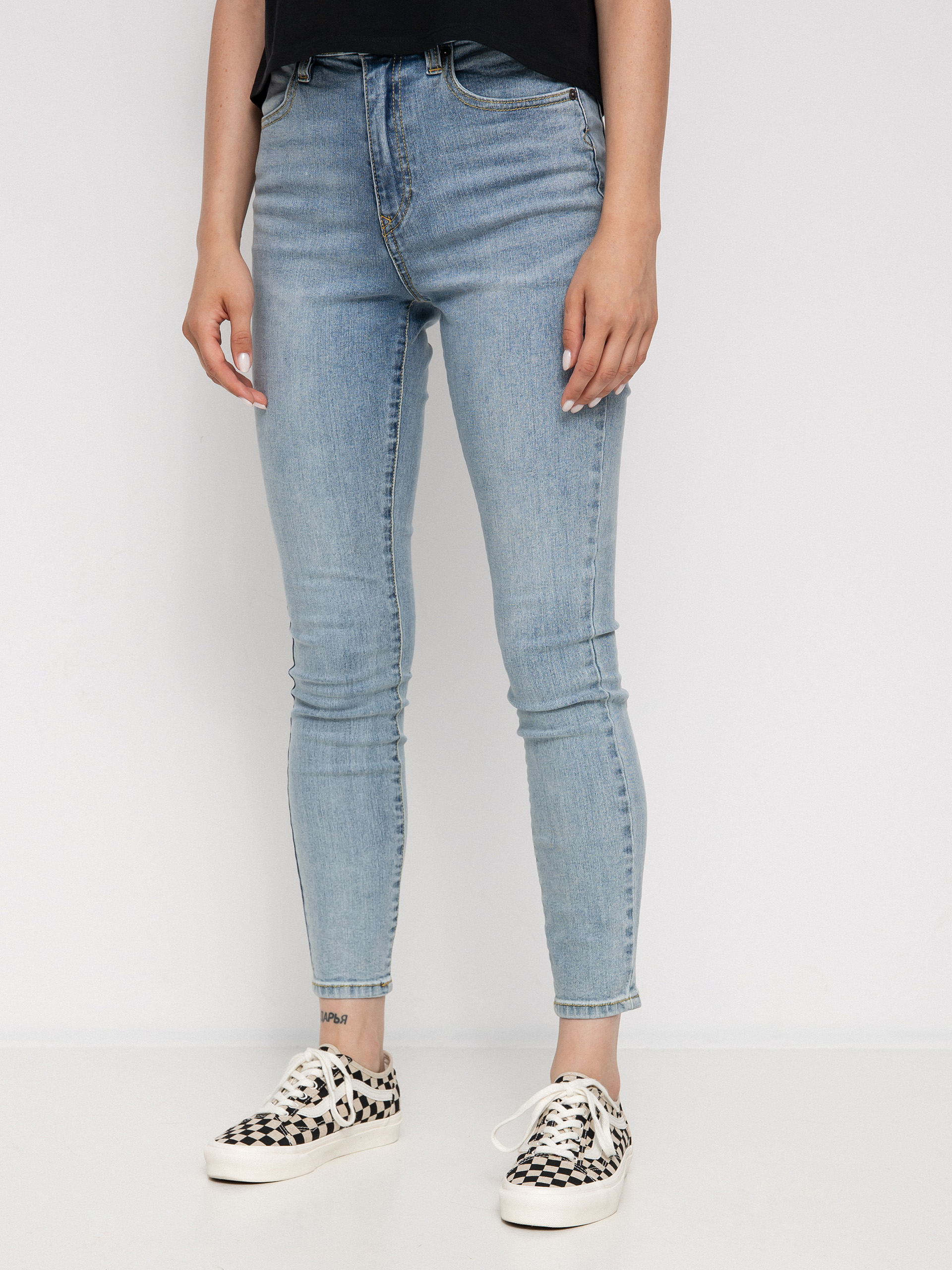 Volcom Liberator High Rise Pants Wmn (retro blue)