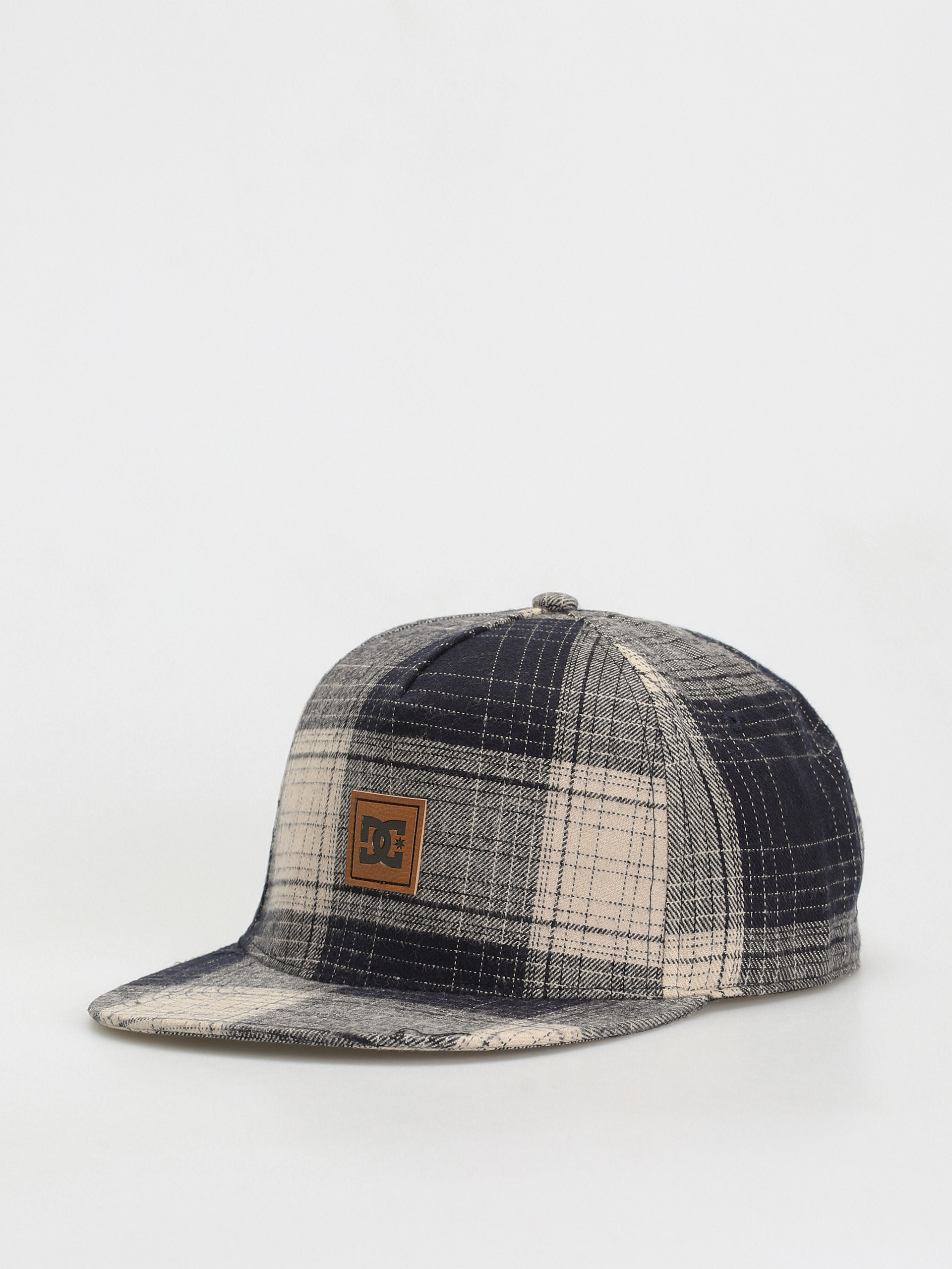 DC Trapper Snapper Cap - navy blue (navy blazr/pelcan plaid)