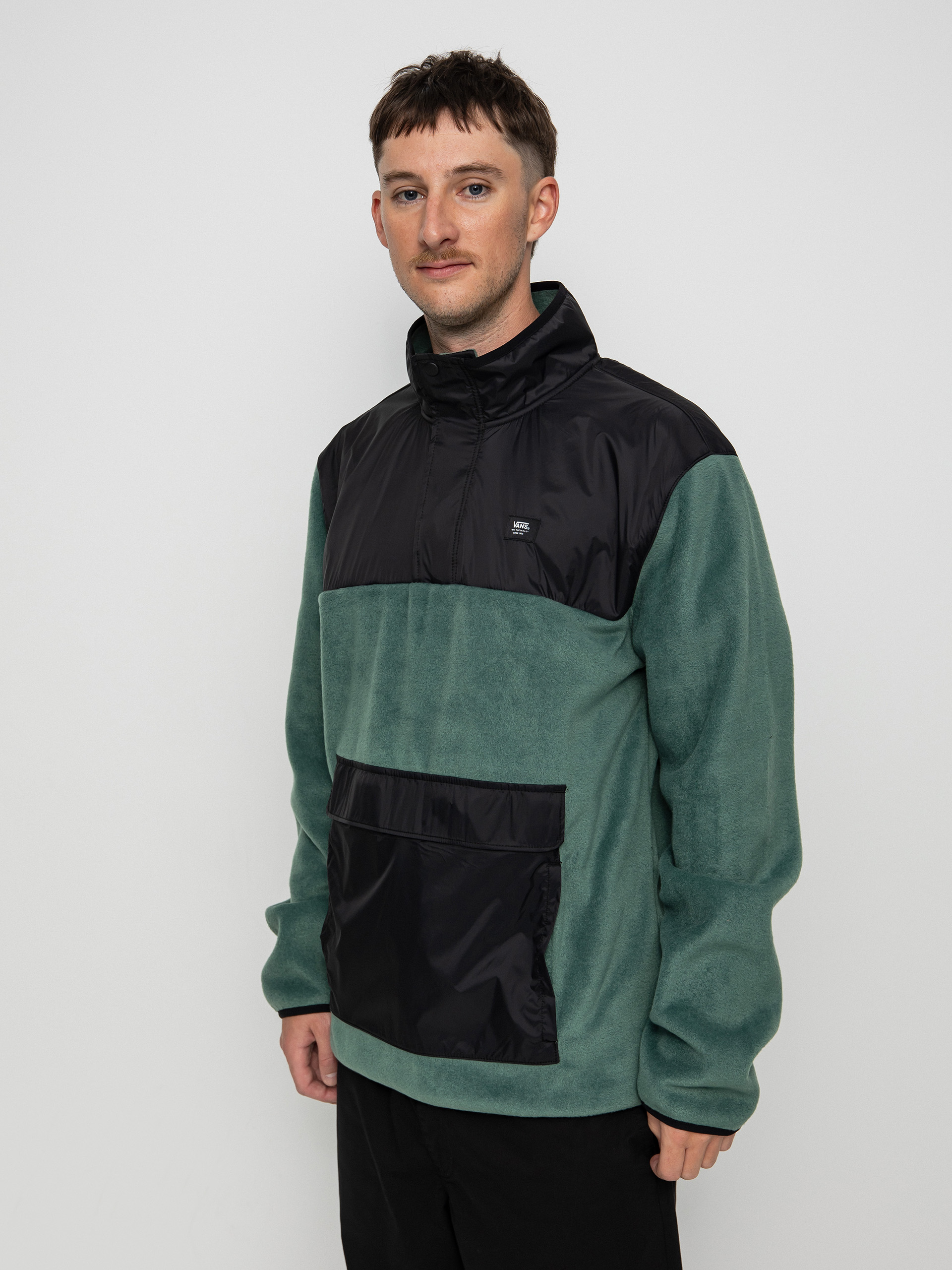 Vans Mammoth HD Fleece - green (duck green/black)