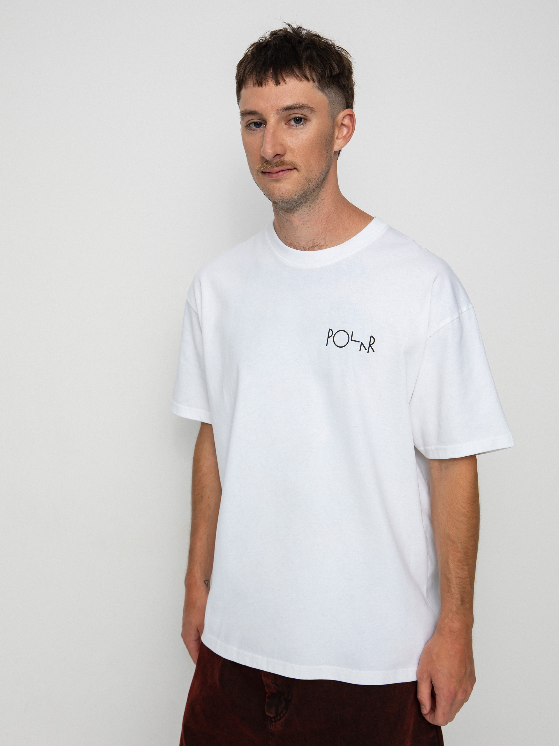 Polar Skate Slottsparken Fill Logo T-shirt - white (white)