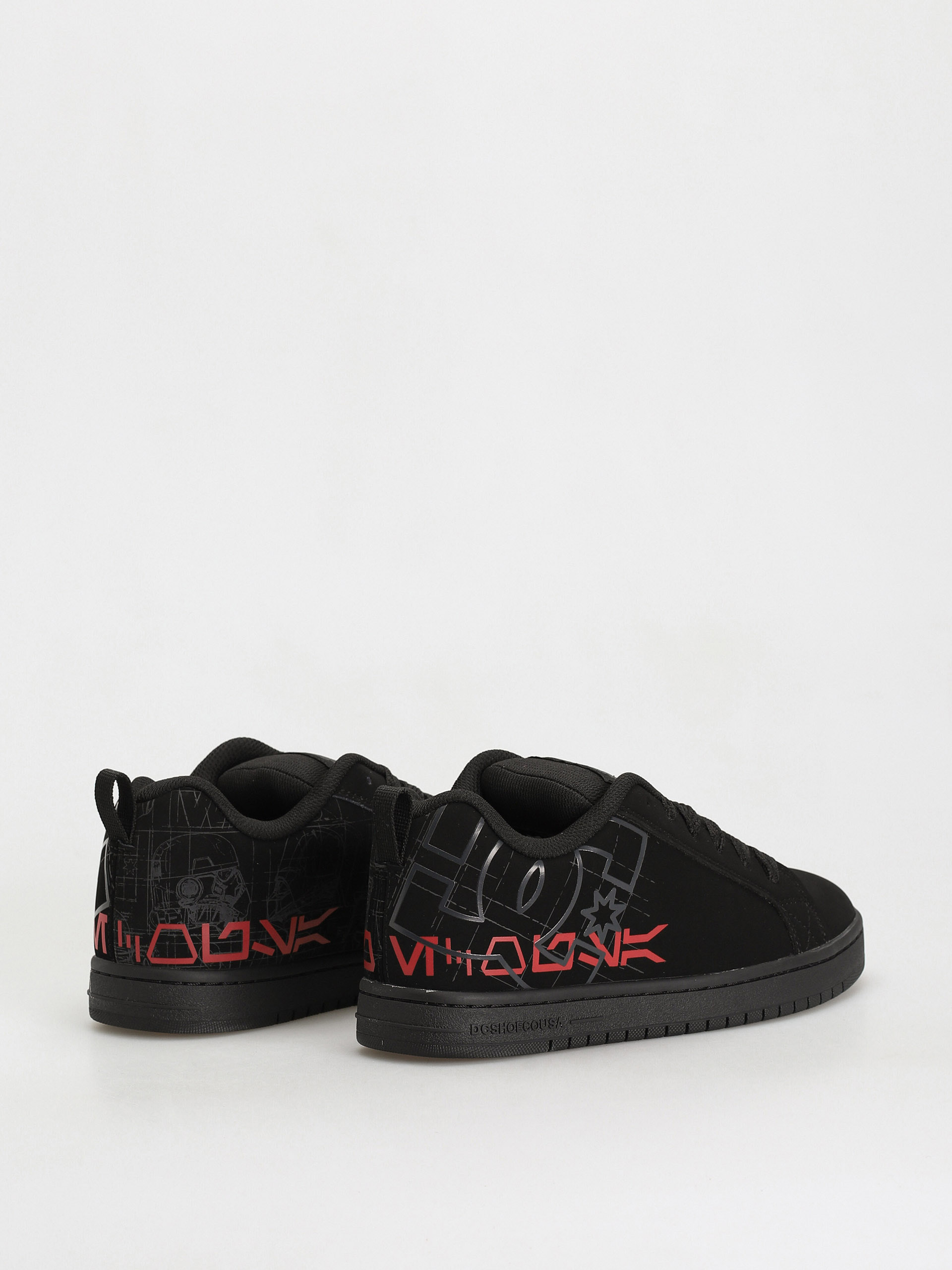 DC X Star Wars Ct Graffik Shoes (black/red)