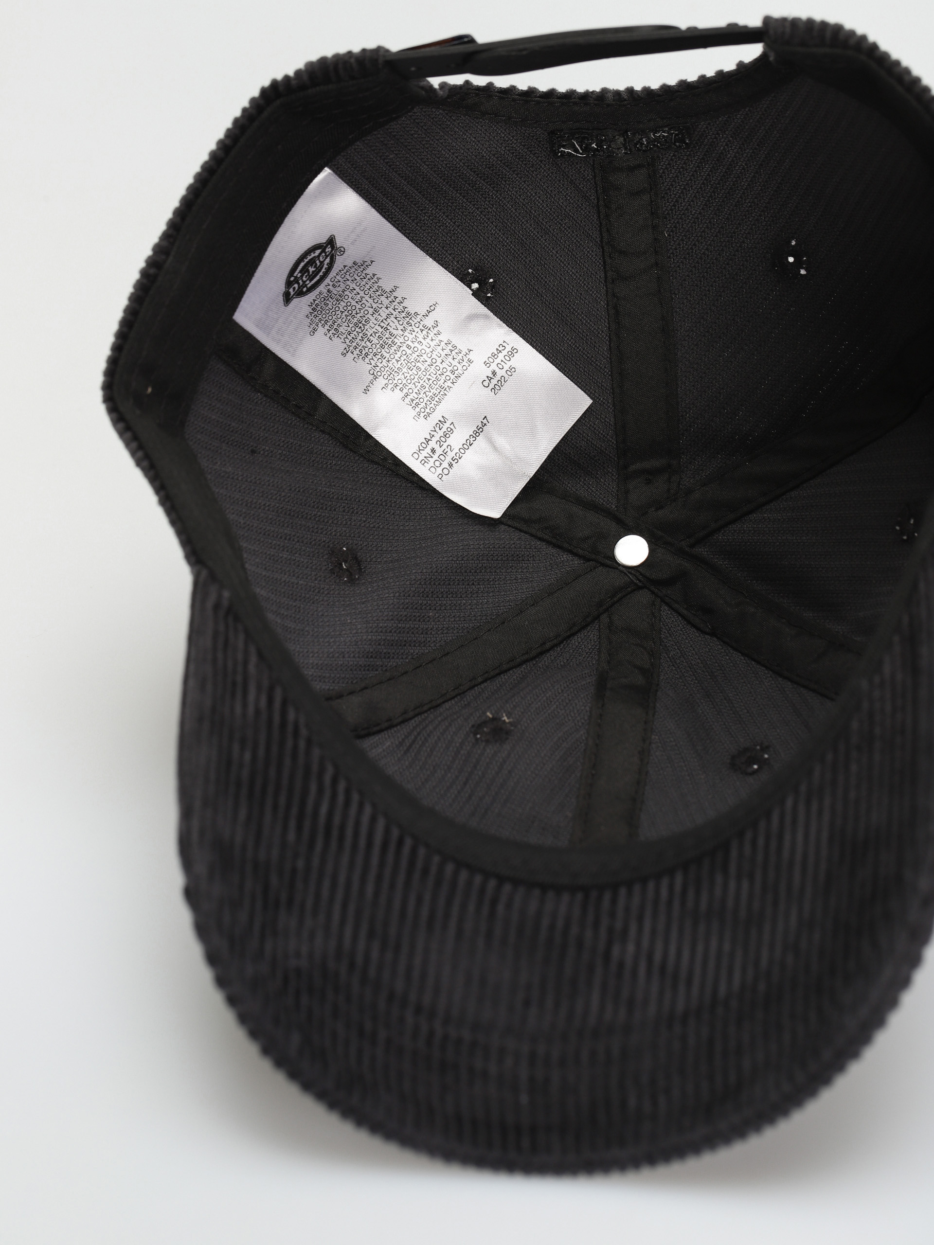 Dickies Hardwick Cord Cap (black)