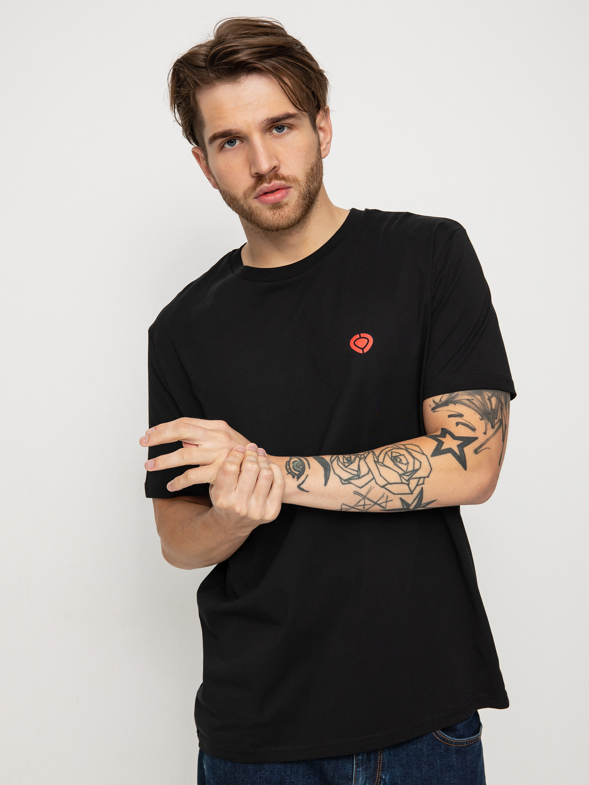 Circa Mini Icon T-shirt (black/red)