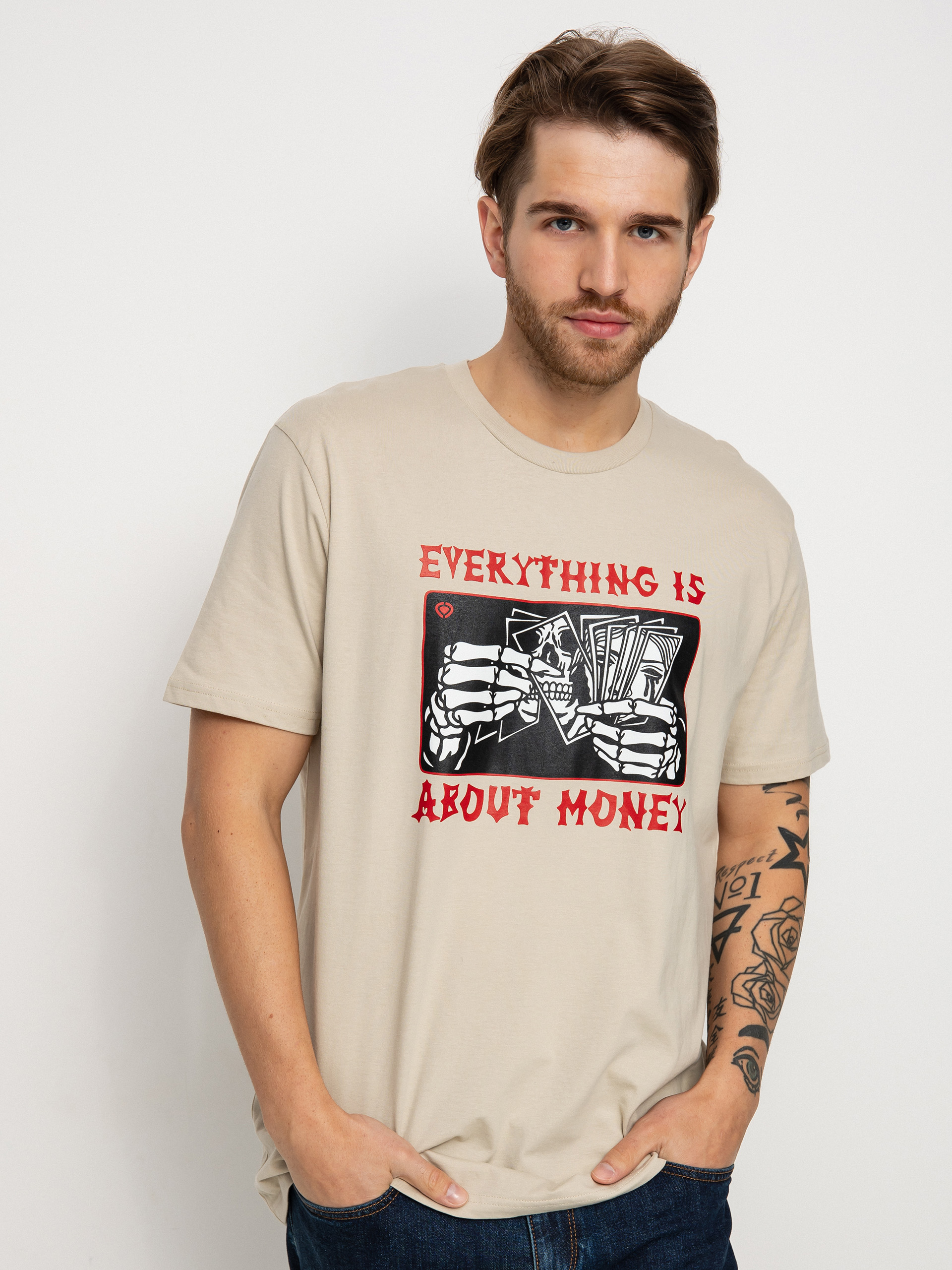 Circa Money T-shirt - beige (desert dust)