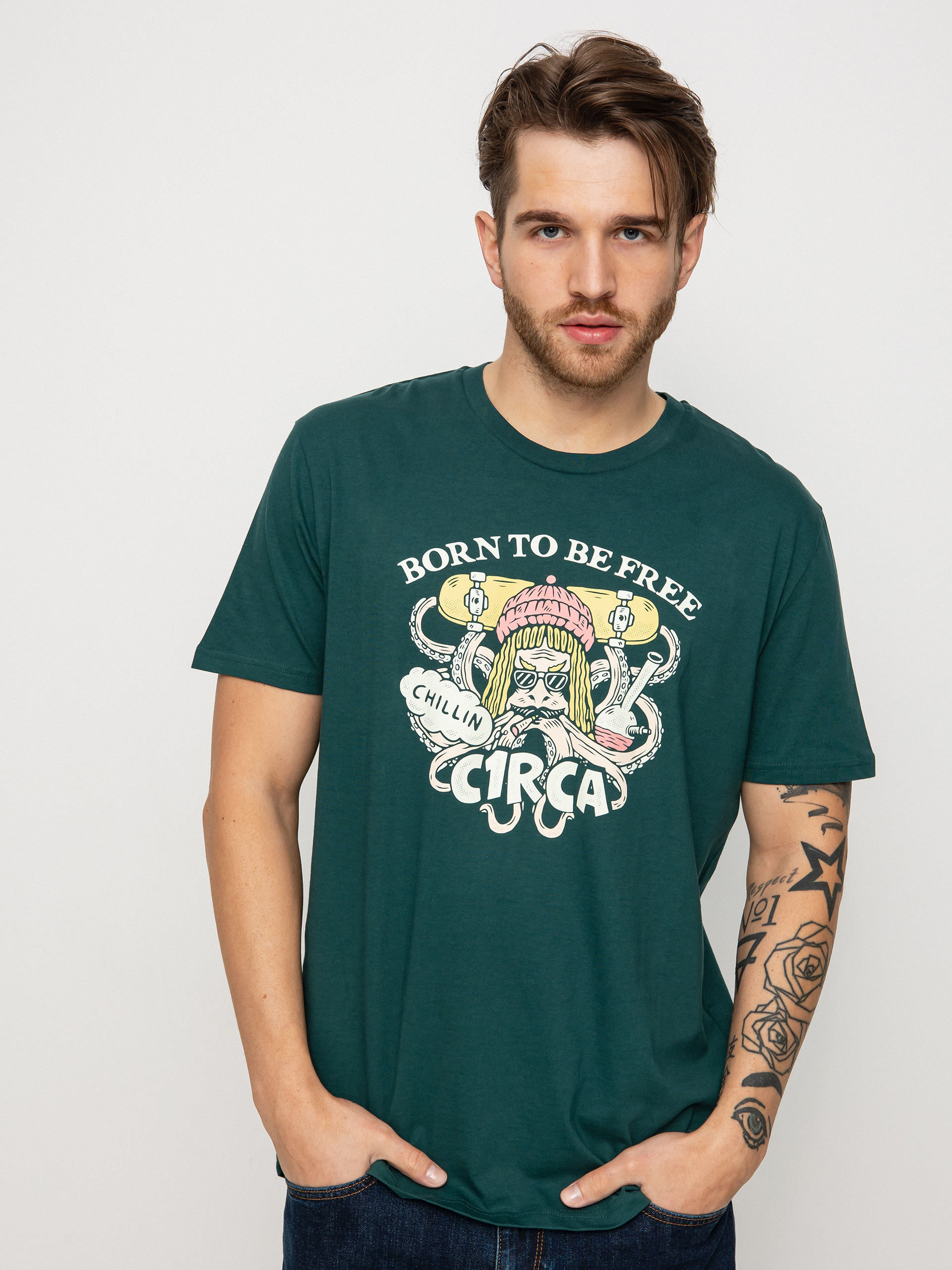 Circa Be Free T-shirt (glazed green)
