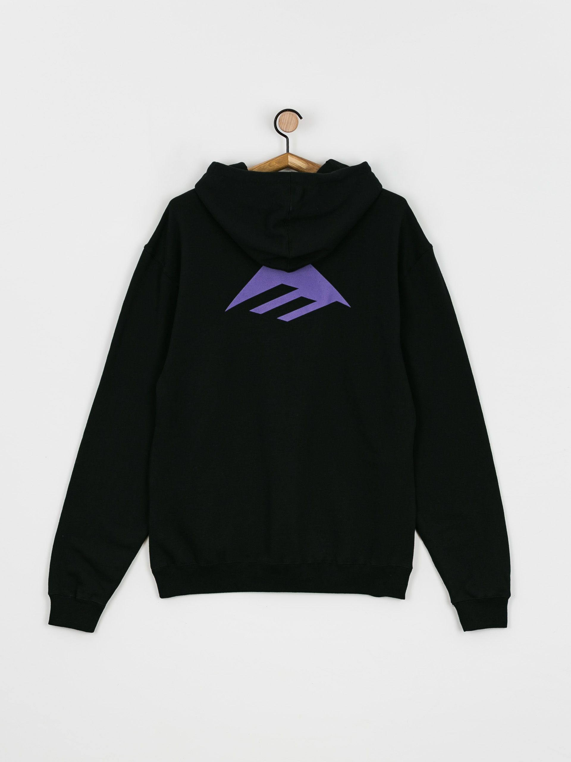 Emerica Pure Triangle Hoodie (black/purple)