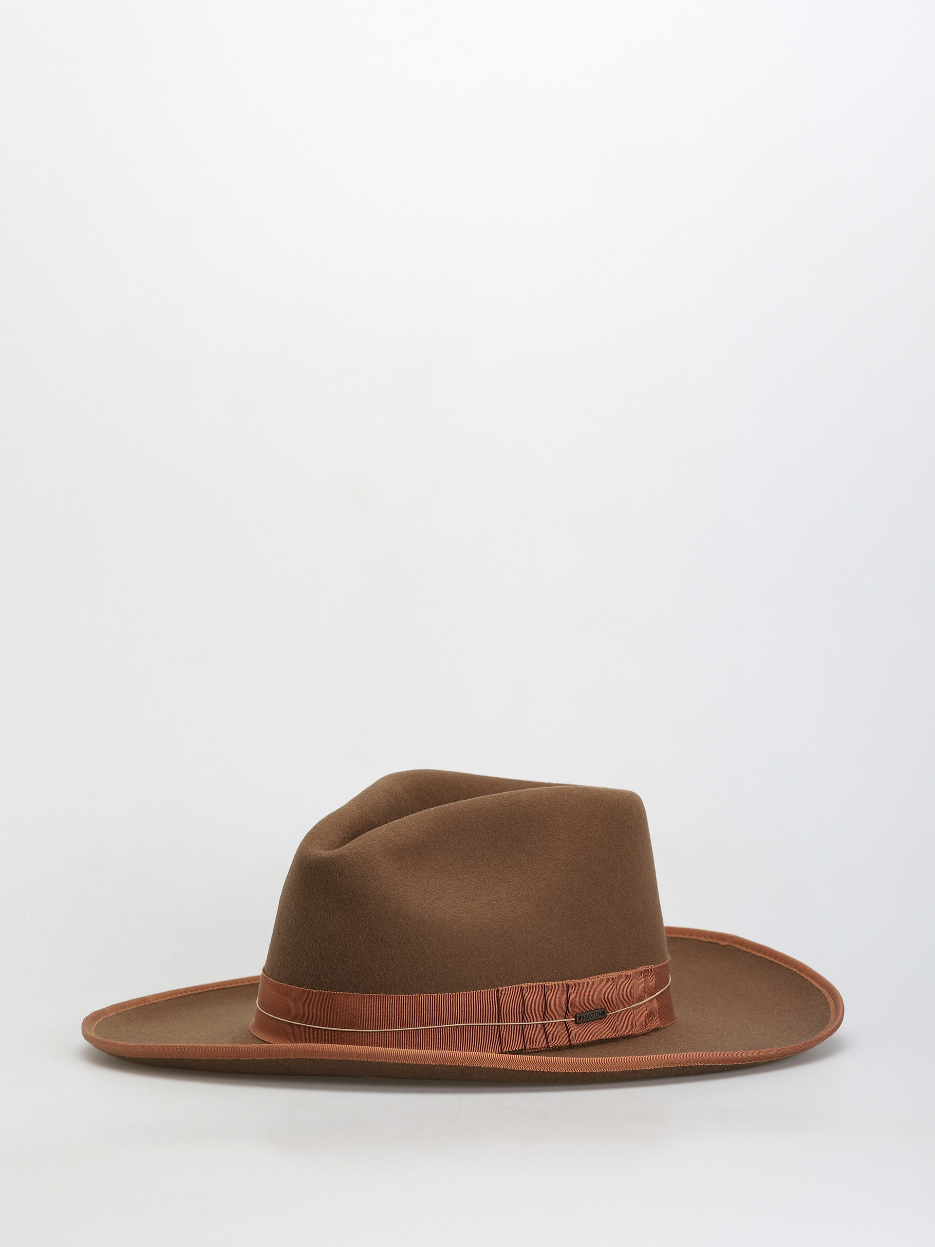 Brixton Reno Fedora Hat - brown (desert palm)