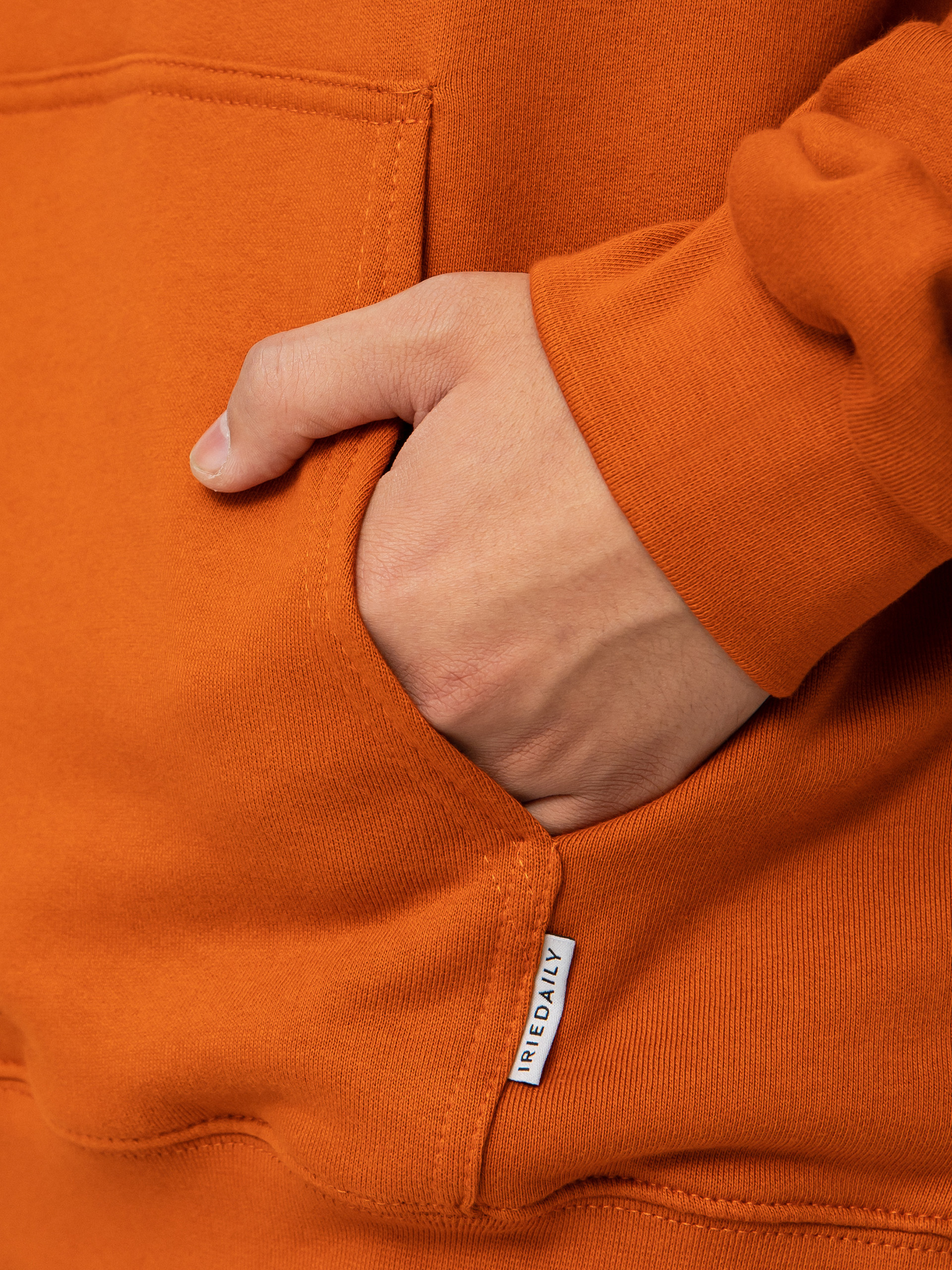 Iriedaily Mini Flag 2 HD Hoodie (rusty orange)