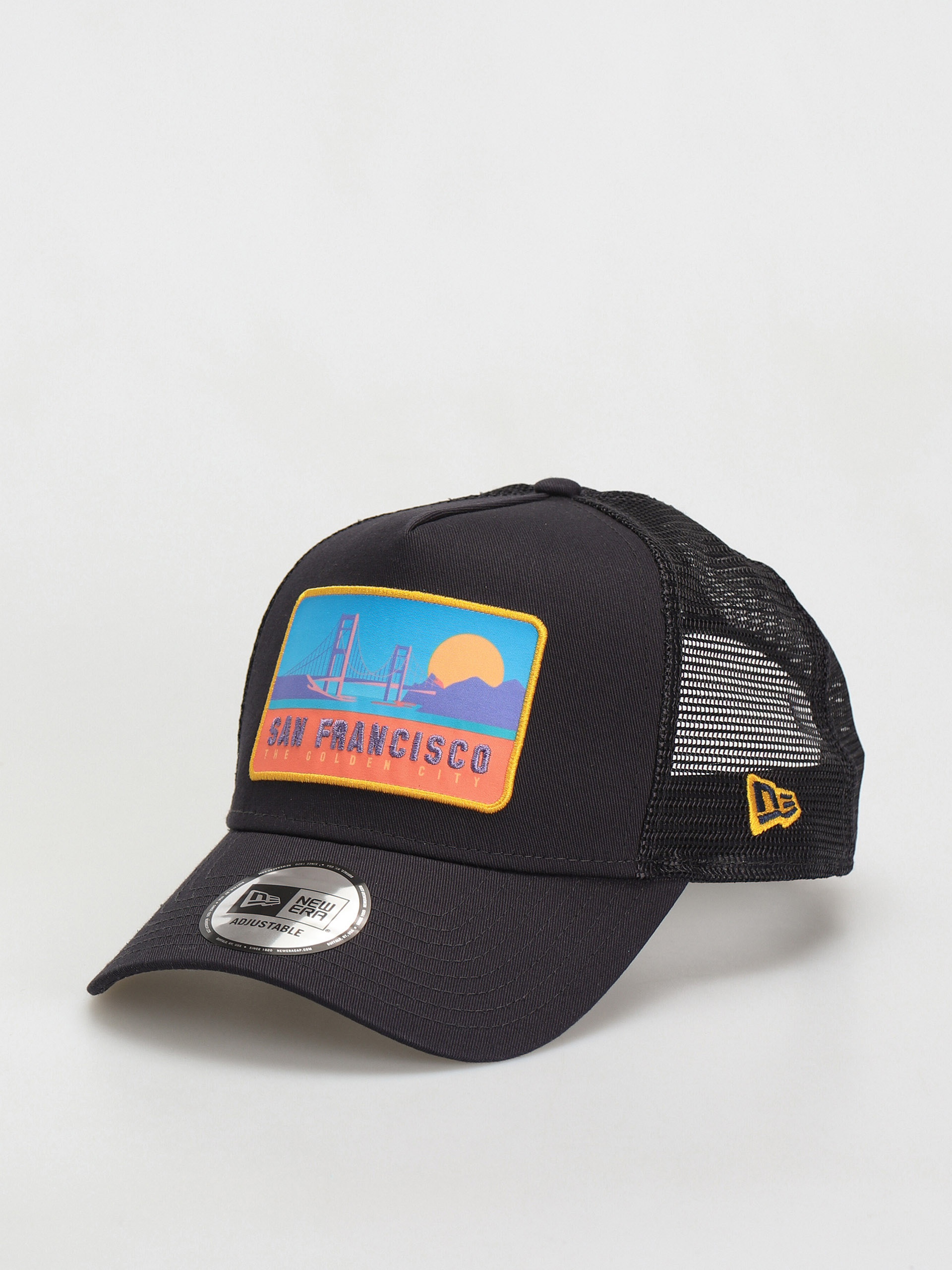 New Era Location Trucker Cap - black (navy)