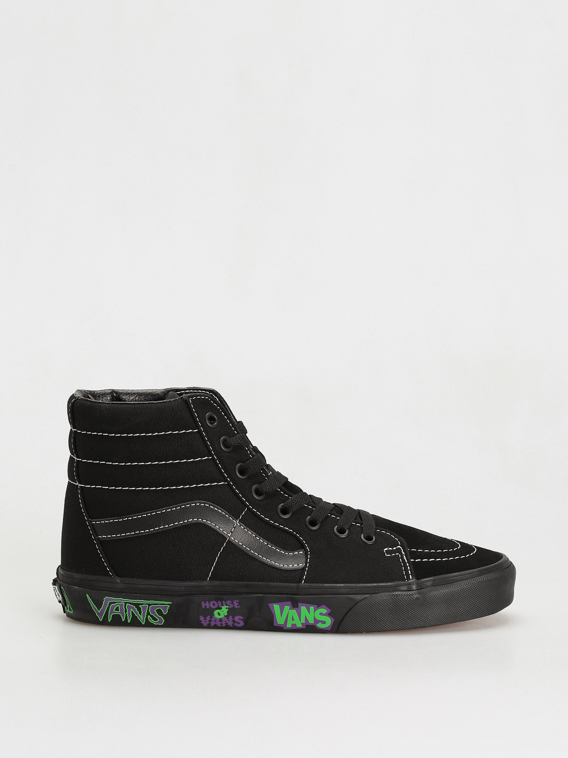 Vans Sk8 Hi Shoes - black (live at hov blackout)