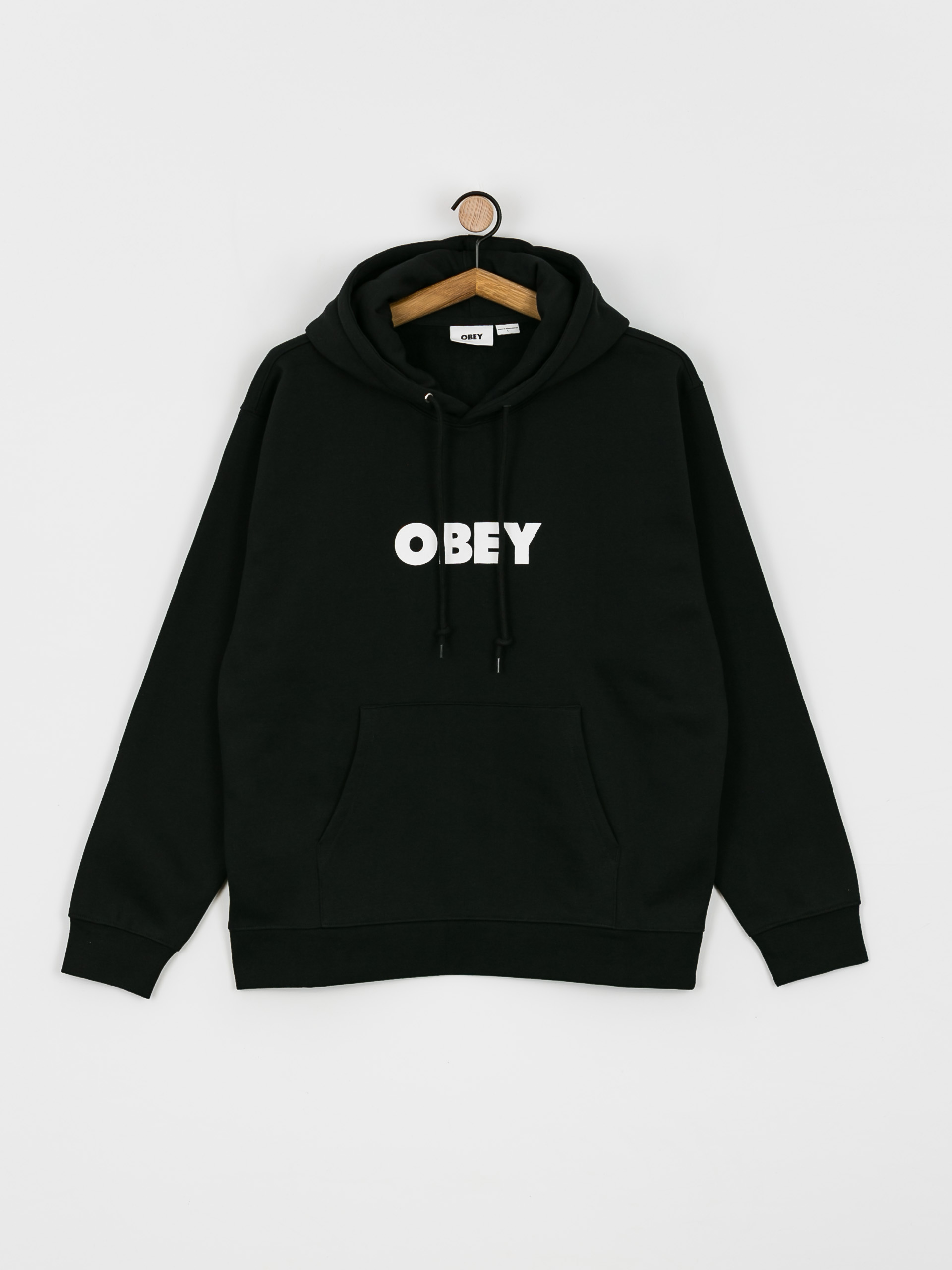 Take A Look About Obey Black Hoodie