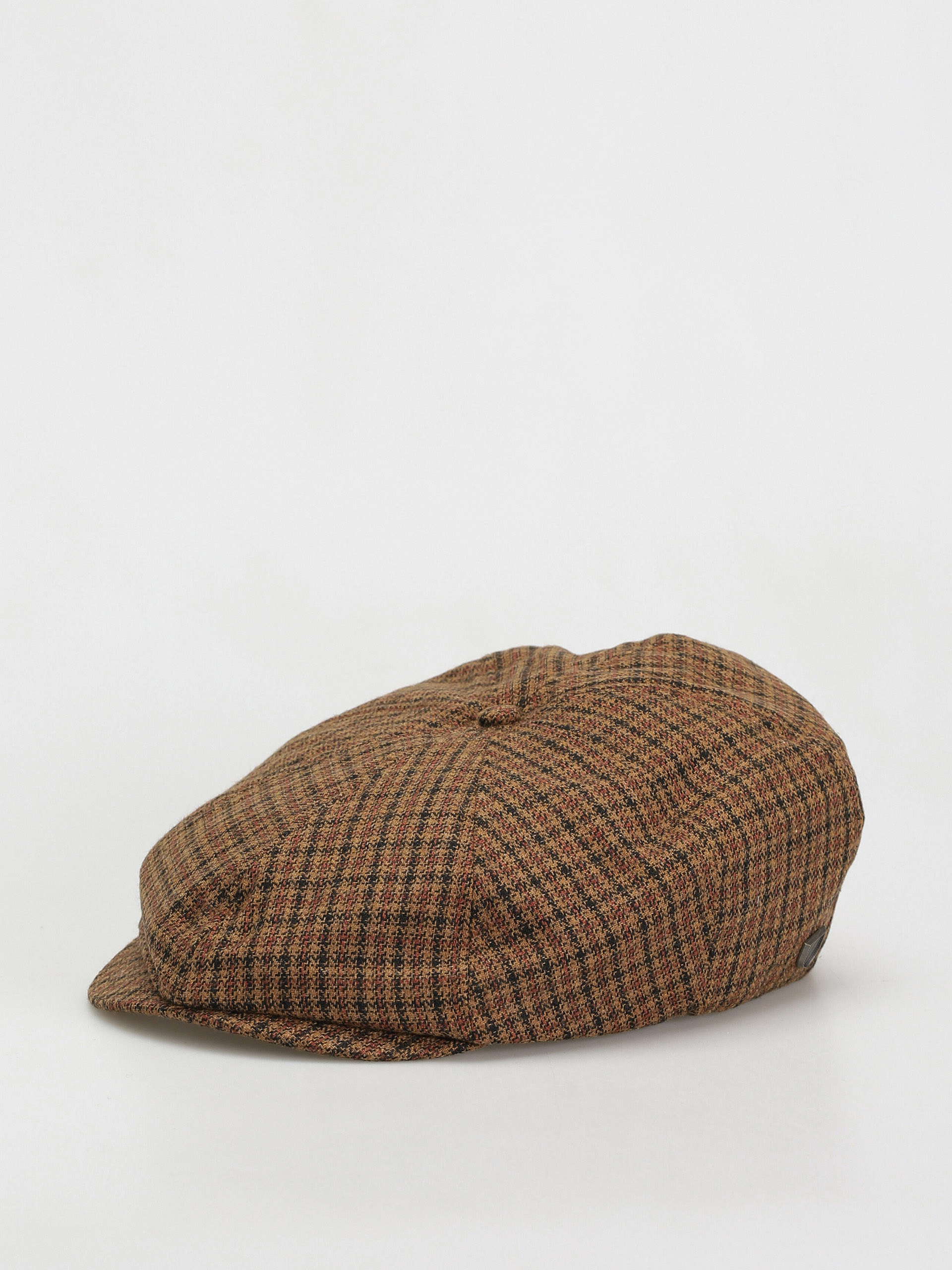 Brixton Brood Snap Cap Flat cap - brown (caramel/black)