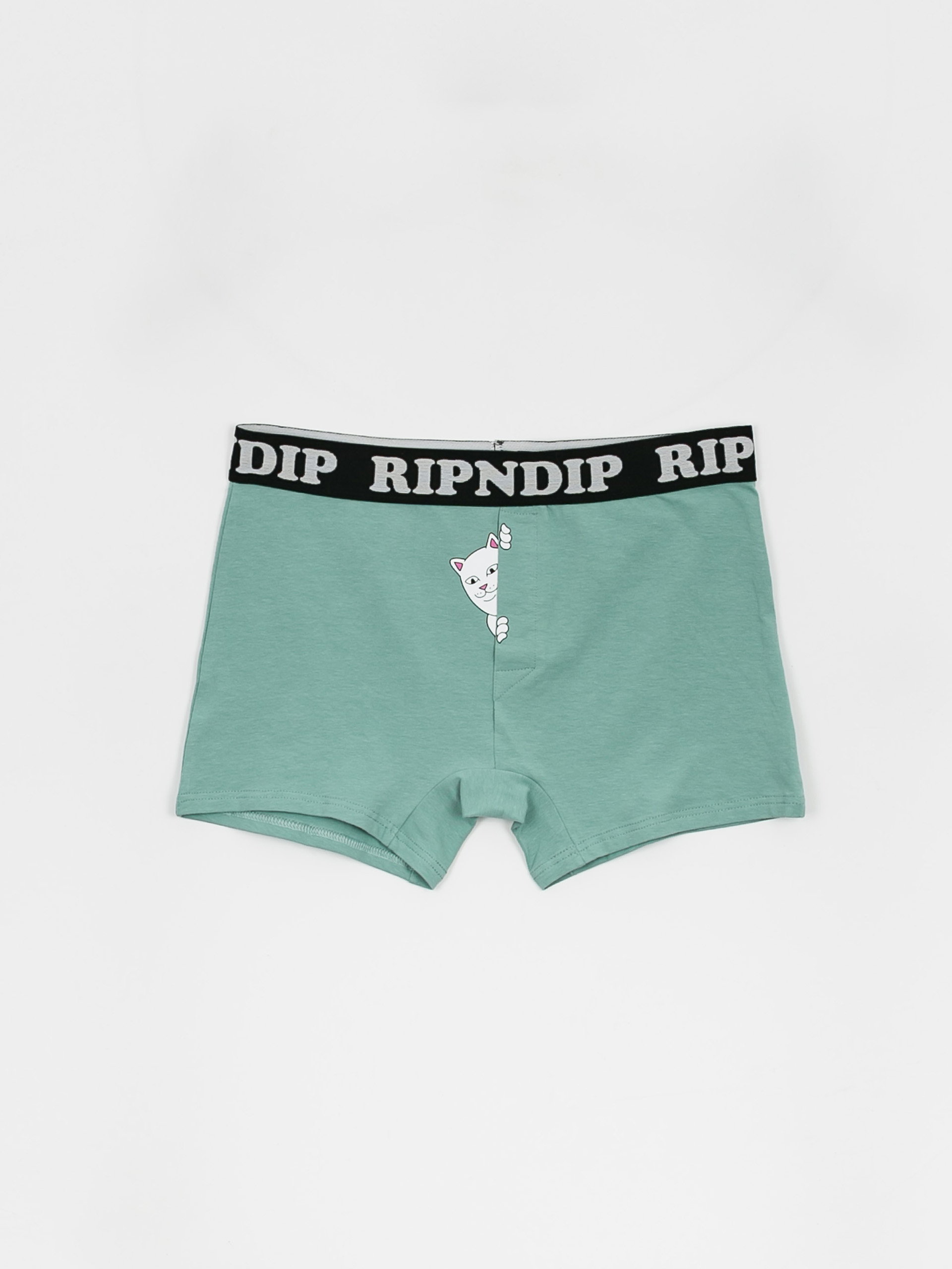 RipNDip Peek A Nermal Boxers Underwear - grey (pine)