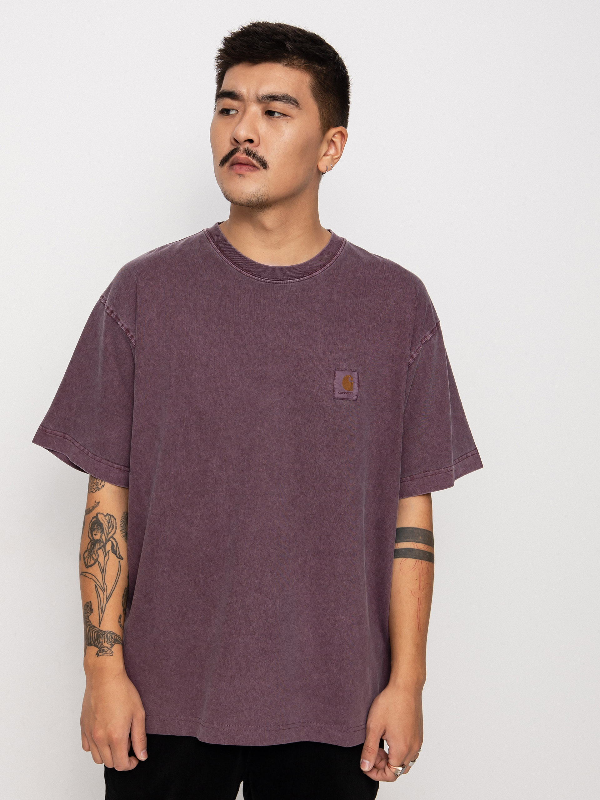 Carhartt WIP Vista T-shirt - burgundy (dark plum)