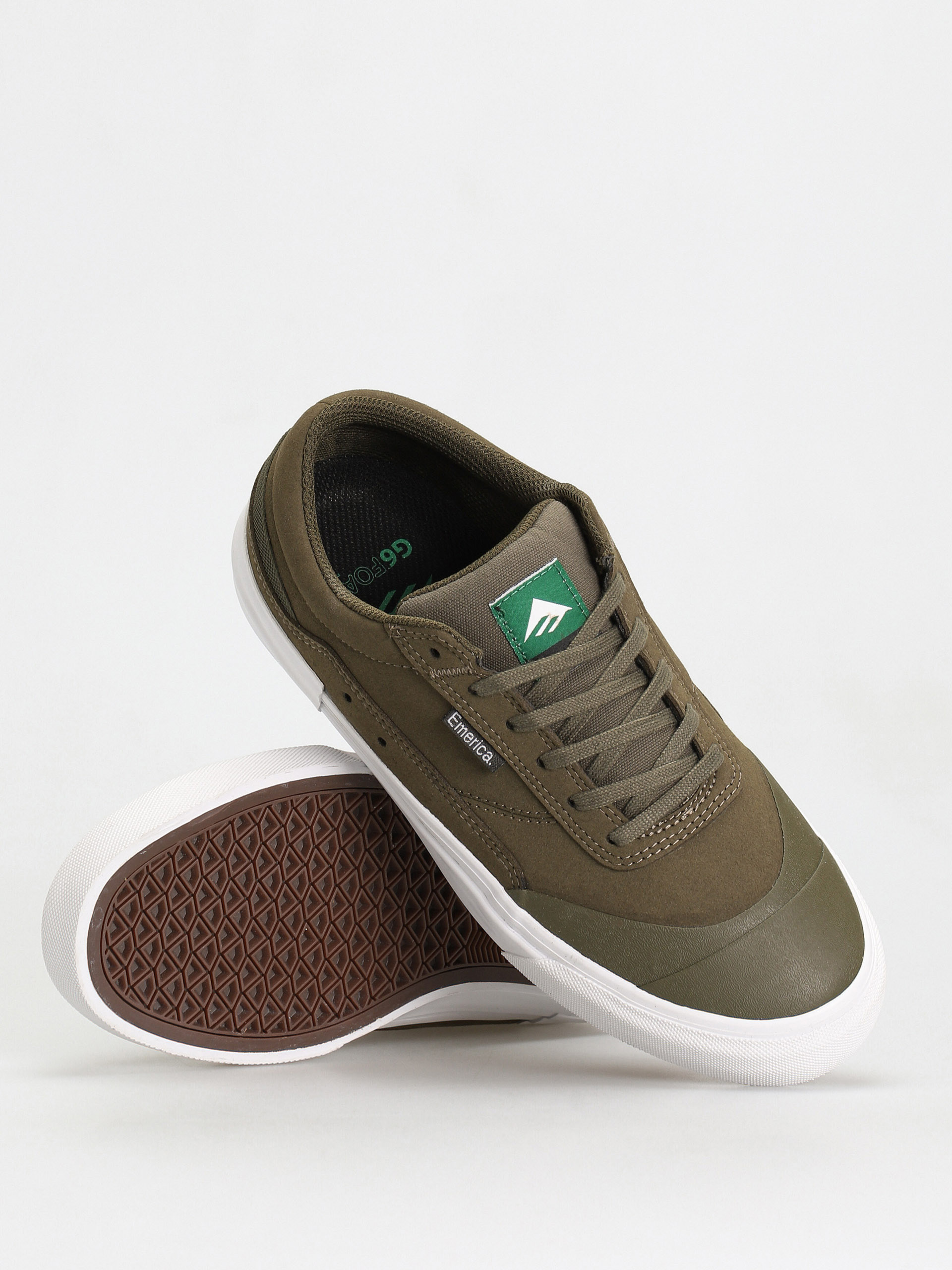 Emerica Vulcano Shoes (olive)