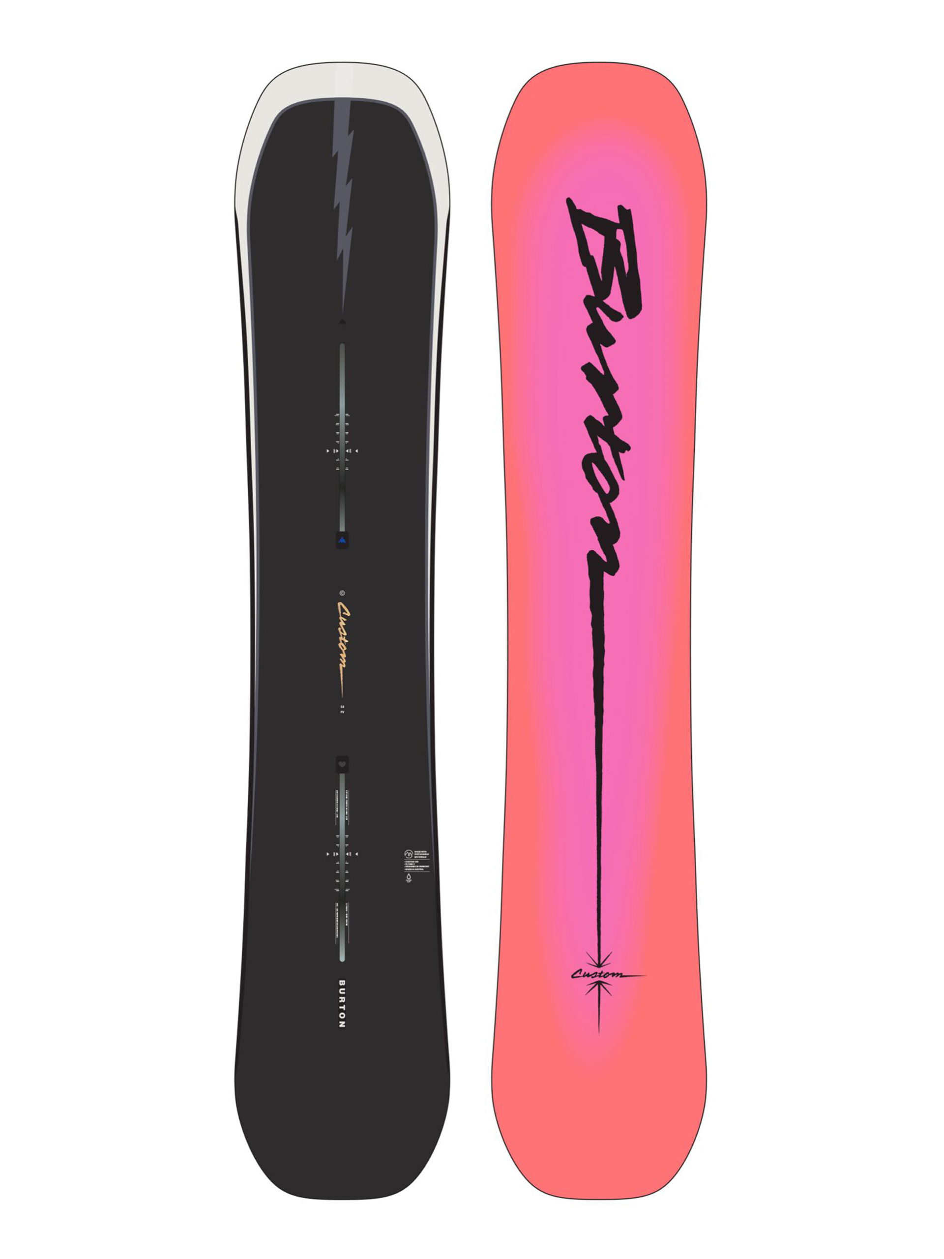 Burton Custom Flying V Snowboard - pink