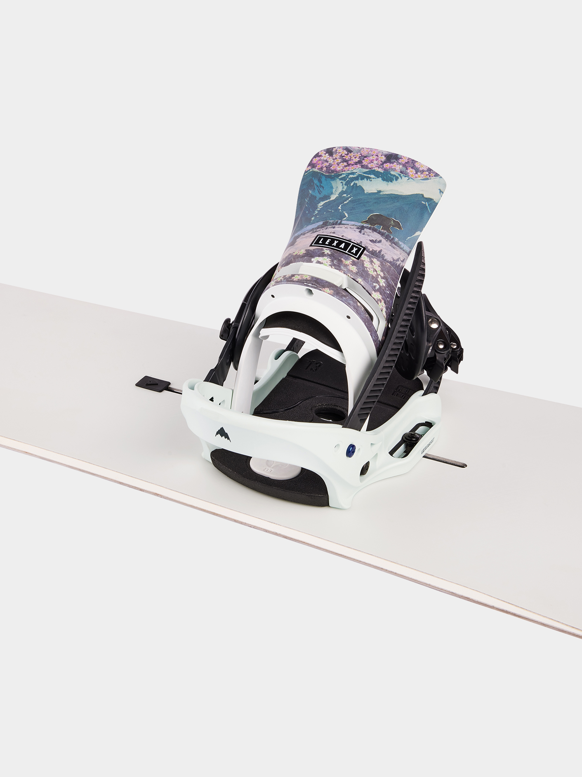 Burton Lexa X Est Snowboard bindings Wmn (light blue/collage)