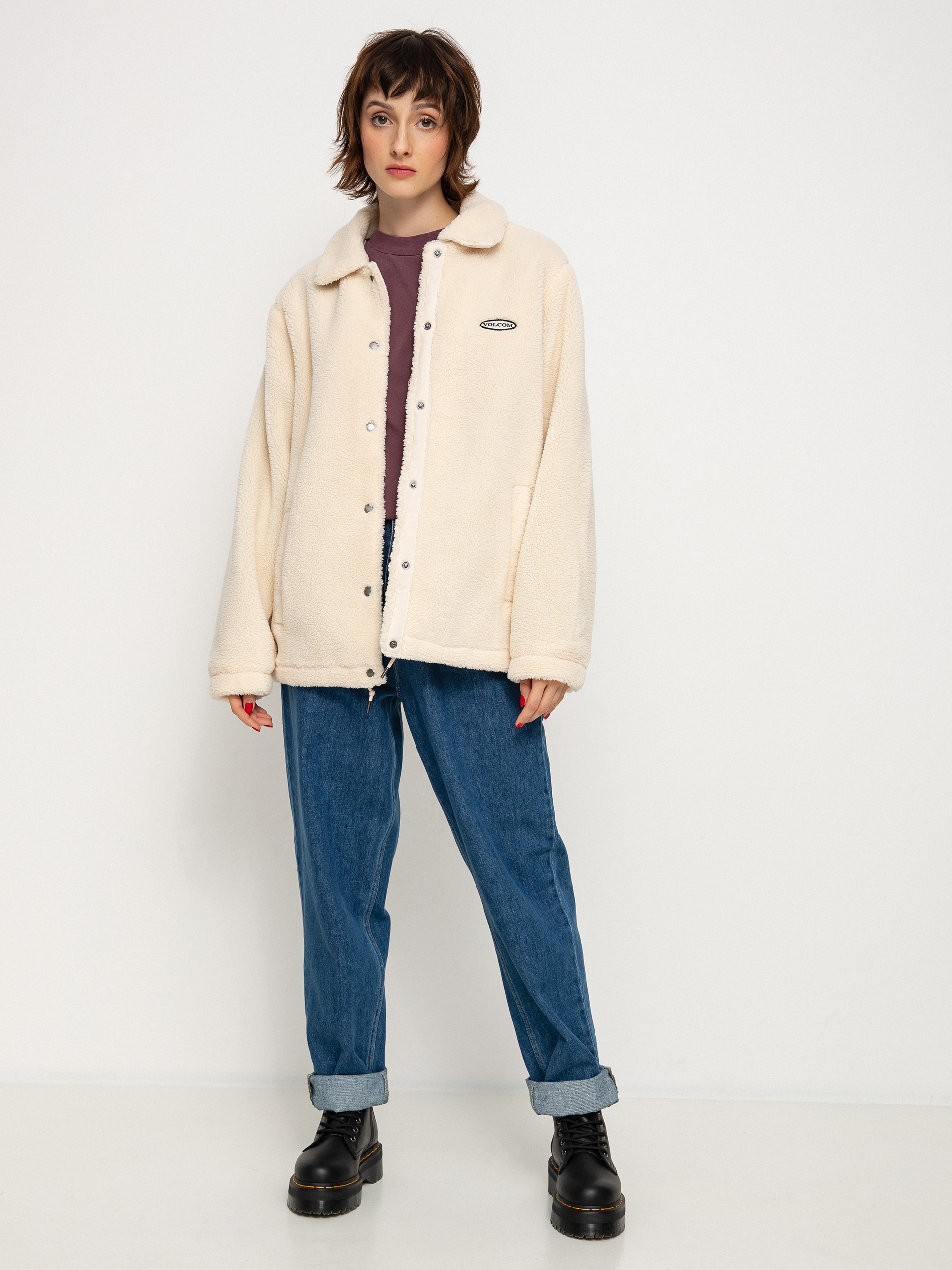 Volcom Blastone Coat Jacket Wmn - beige (sand)