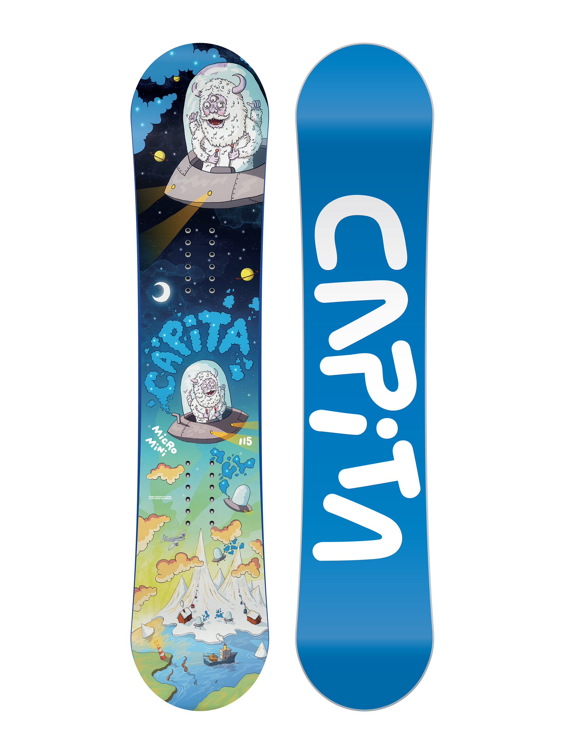 Capita Micro Mini JR Snowboard (blue)