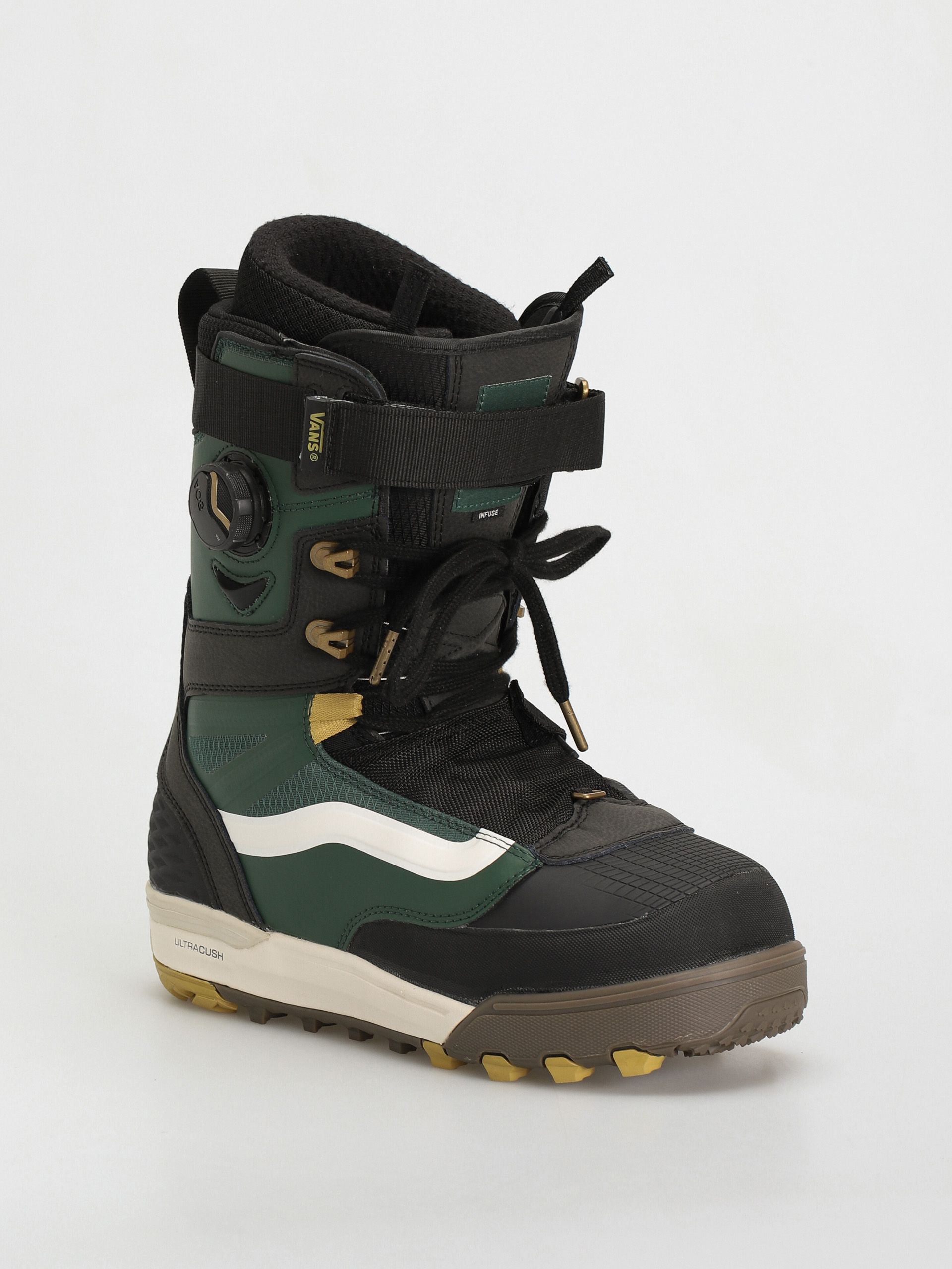 Vans Infuse Snowboard boots - black, green (arthur longo green/black)