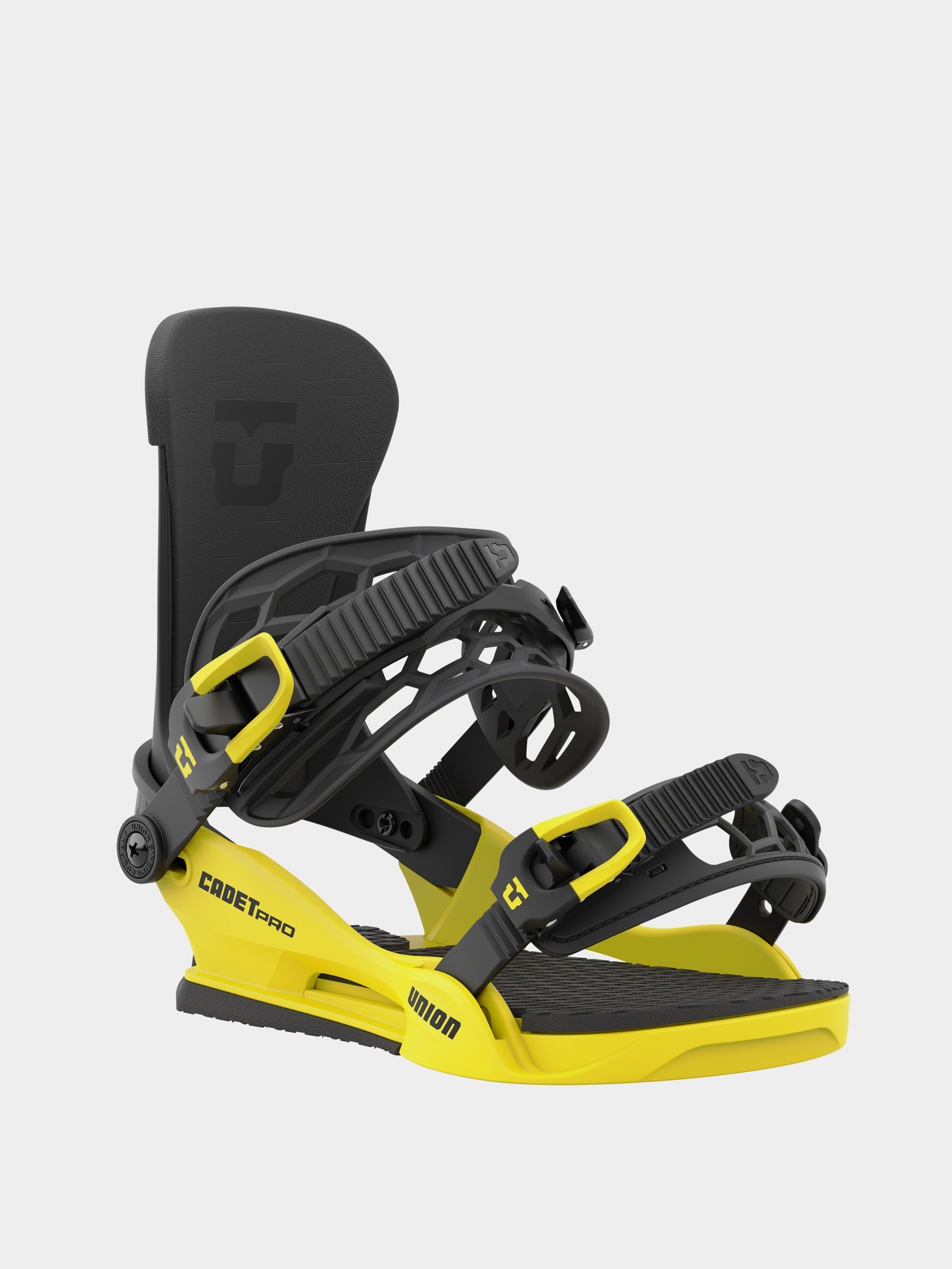Union Cadet Pro JR Snowboard bindings - yellow, black (electric yellow)