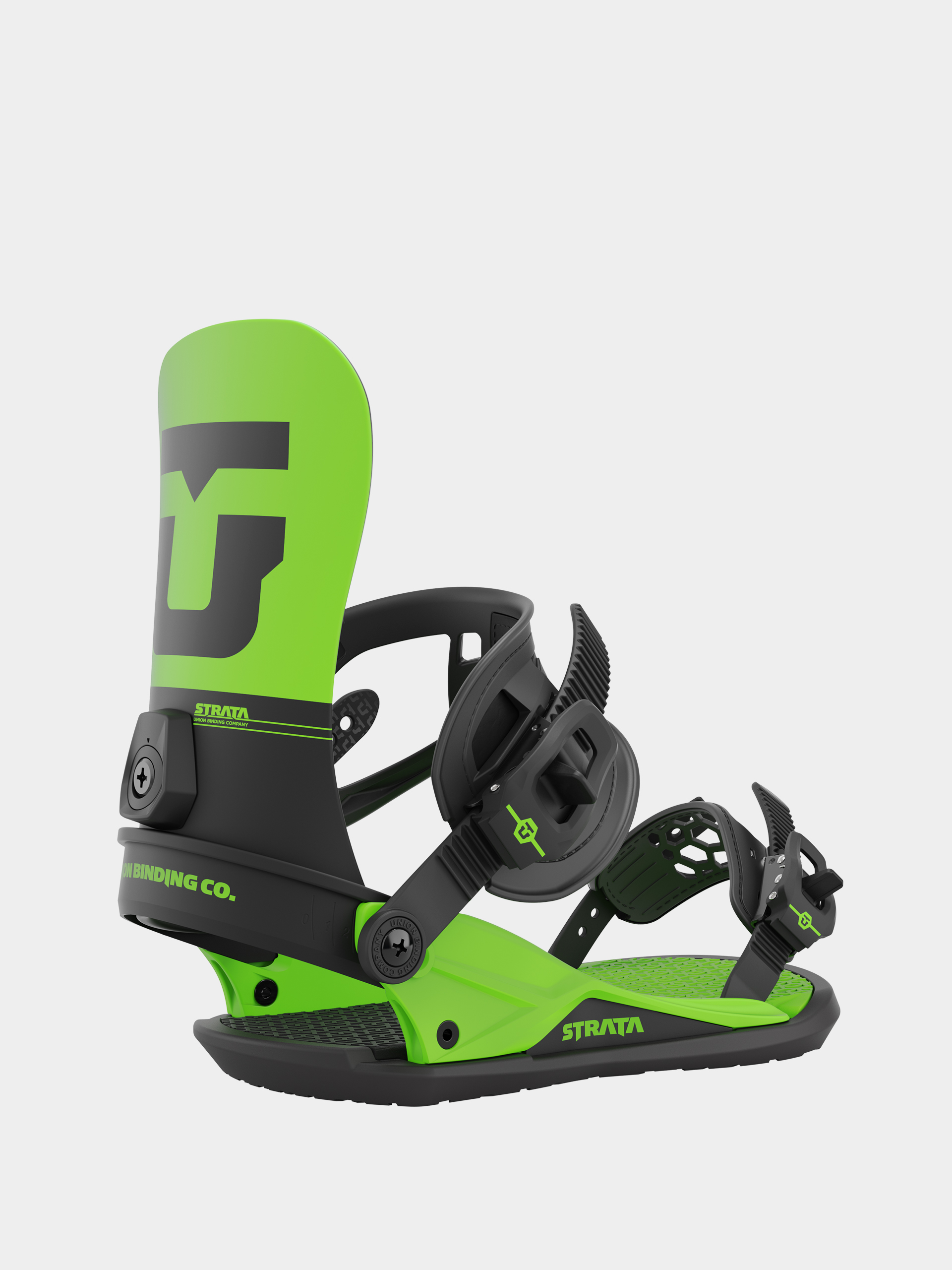 Union Strata Team Hb Snowboard bindings (acid green)