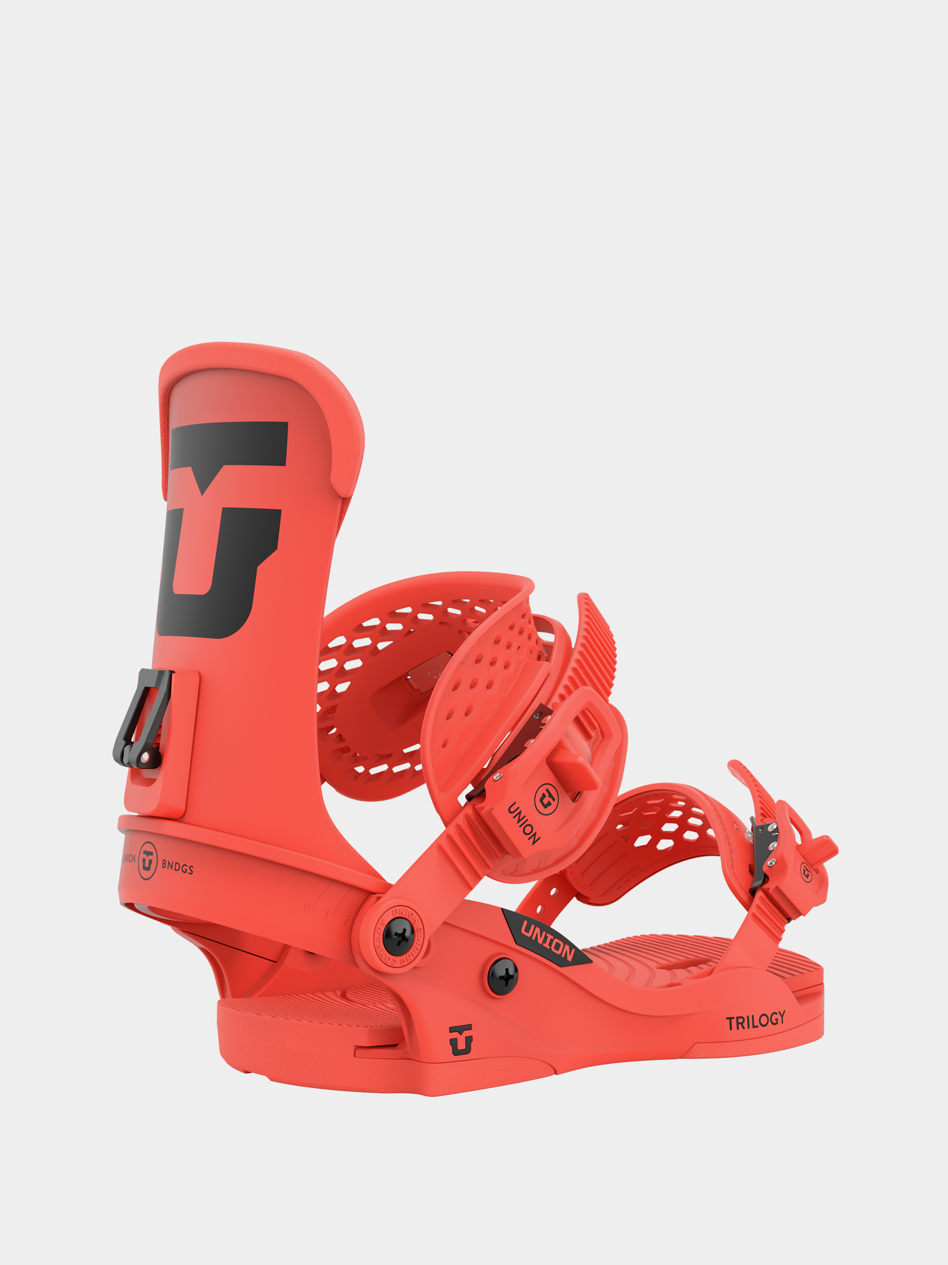 Union Trilogy Team Hb Snowboard bindings Wmn - red (coral)