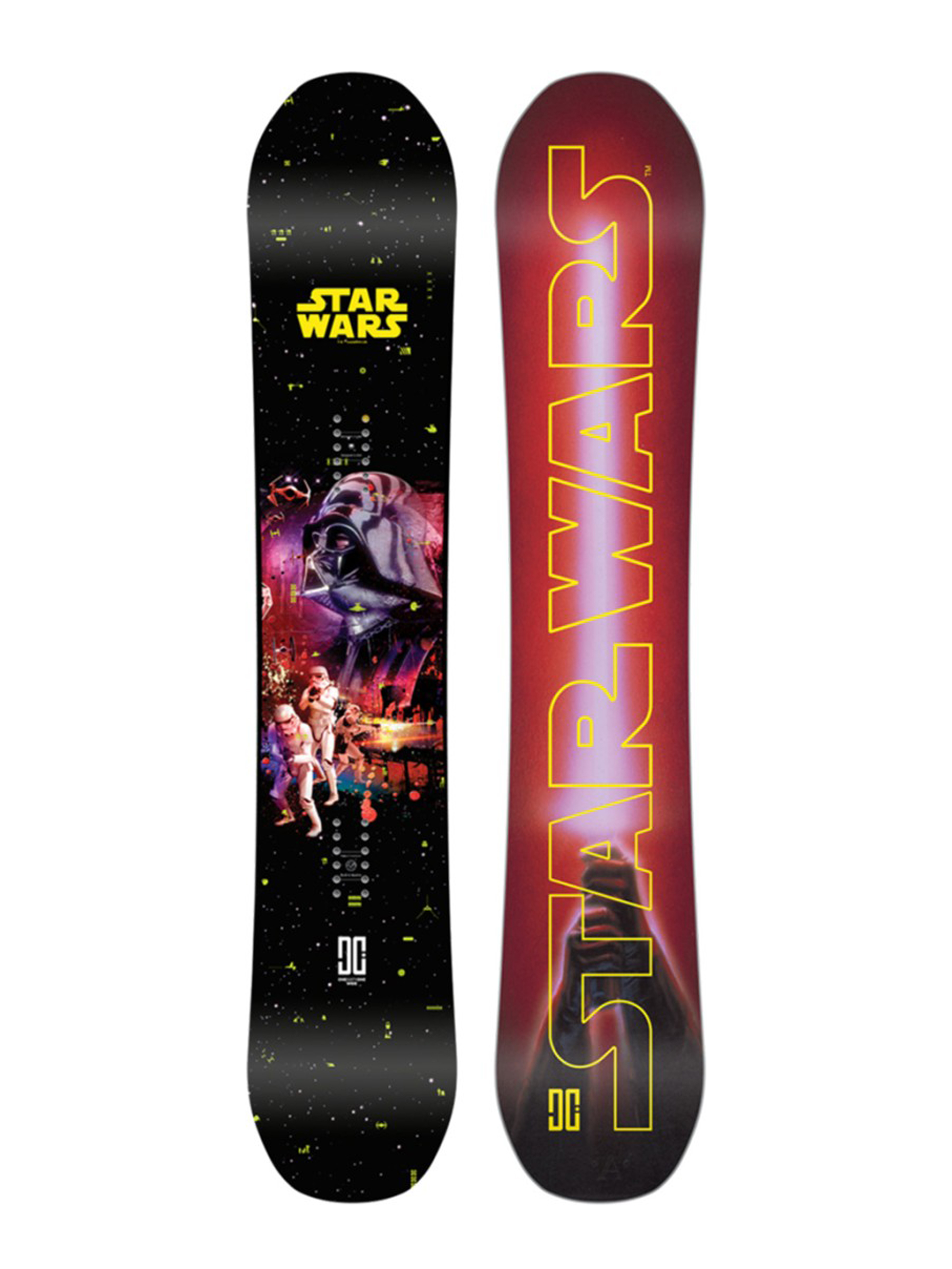 DC X Star Wars Darkside Ply Snowboard - red, black (multi)