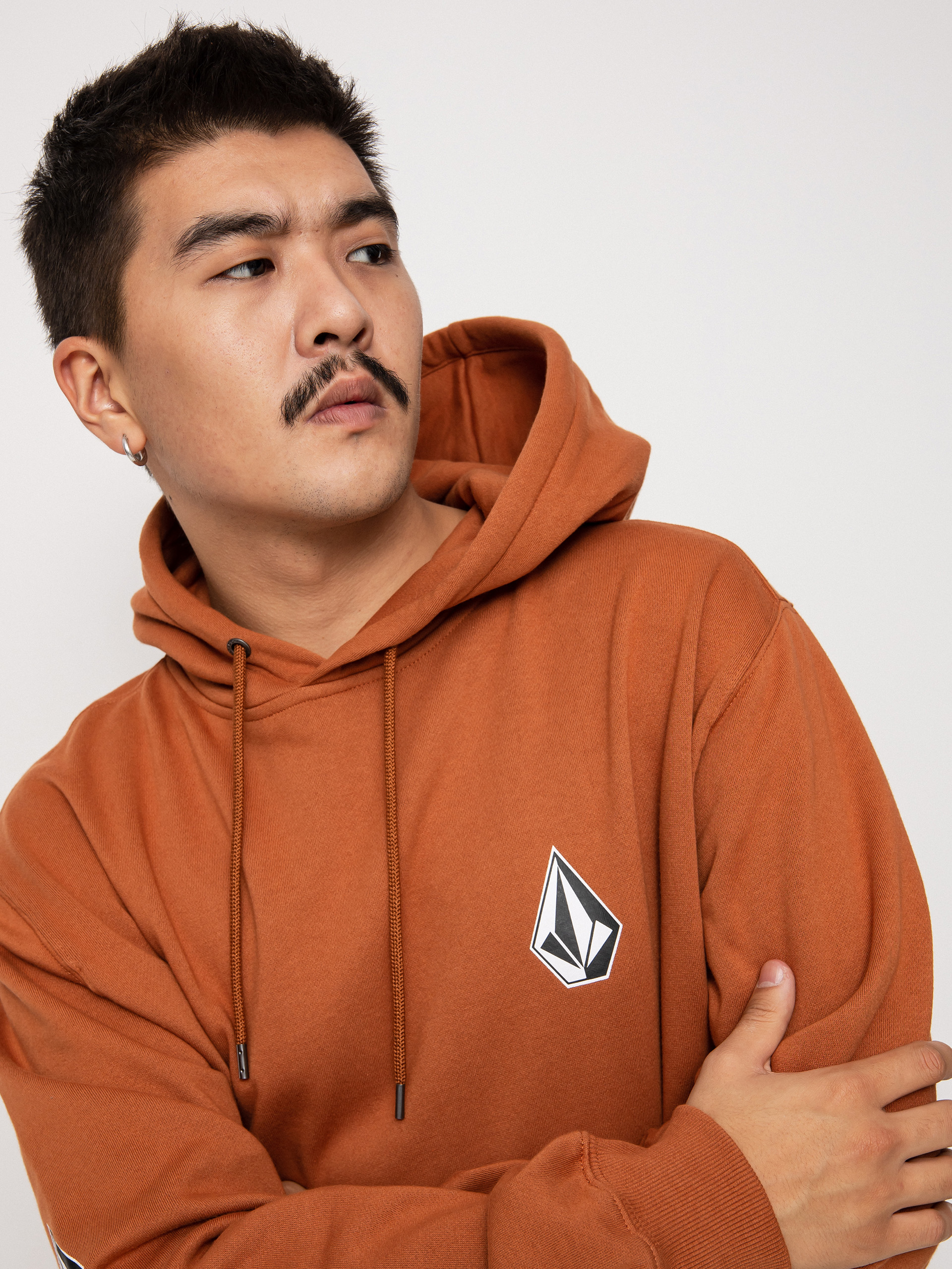 Volcom Iconic Stone HD Hoodie (mocha)