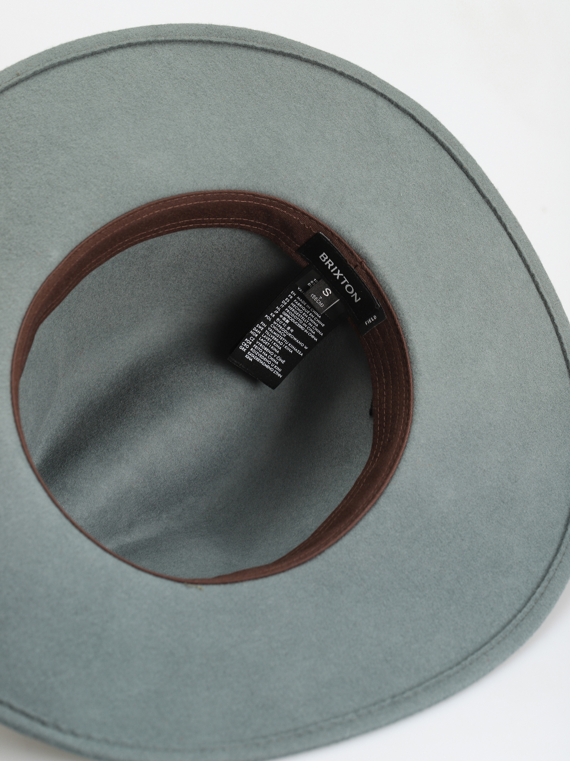 Brixton Field Proper Hat (dark forest)