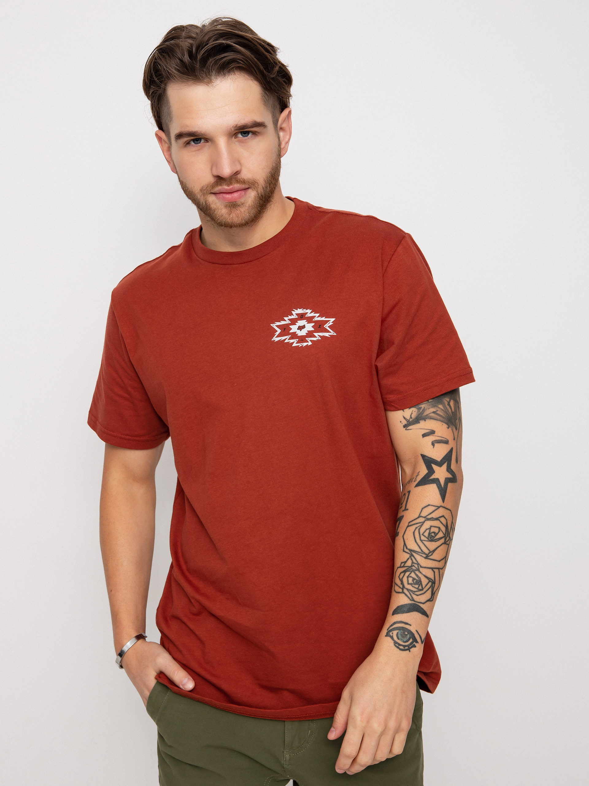 Fox Full Flux Premium T-shirt - red (cpr)