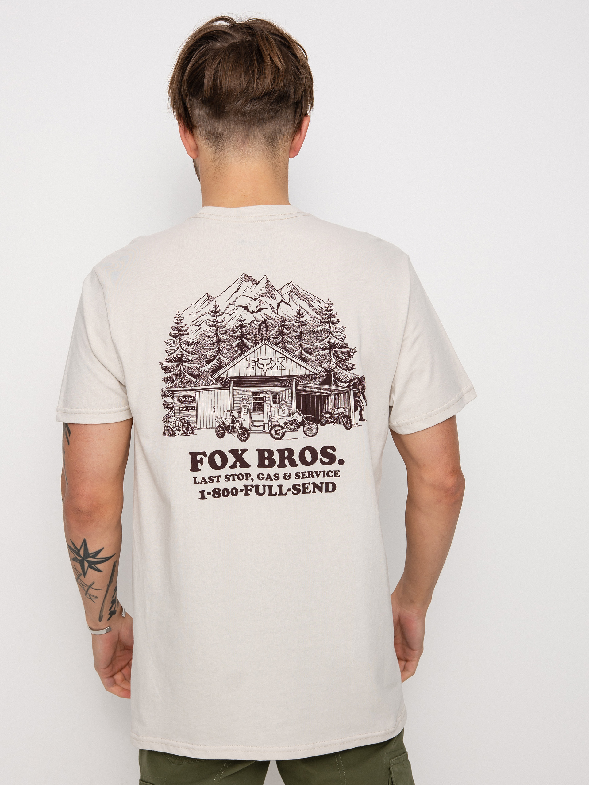 Fox Out And About Premium T-shirt (vin wht)