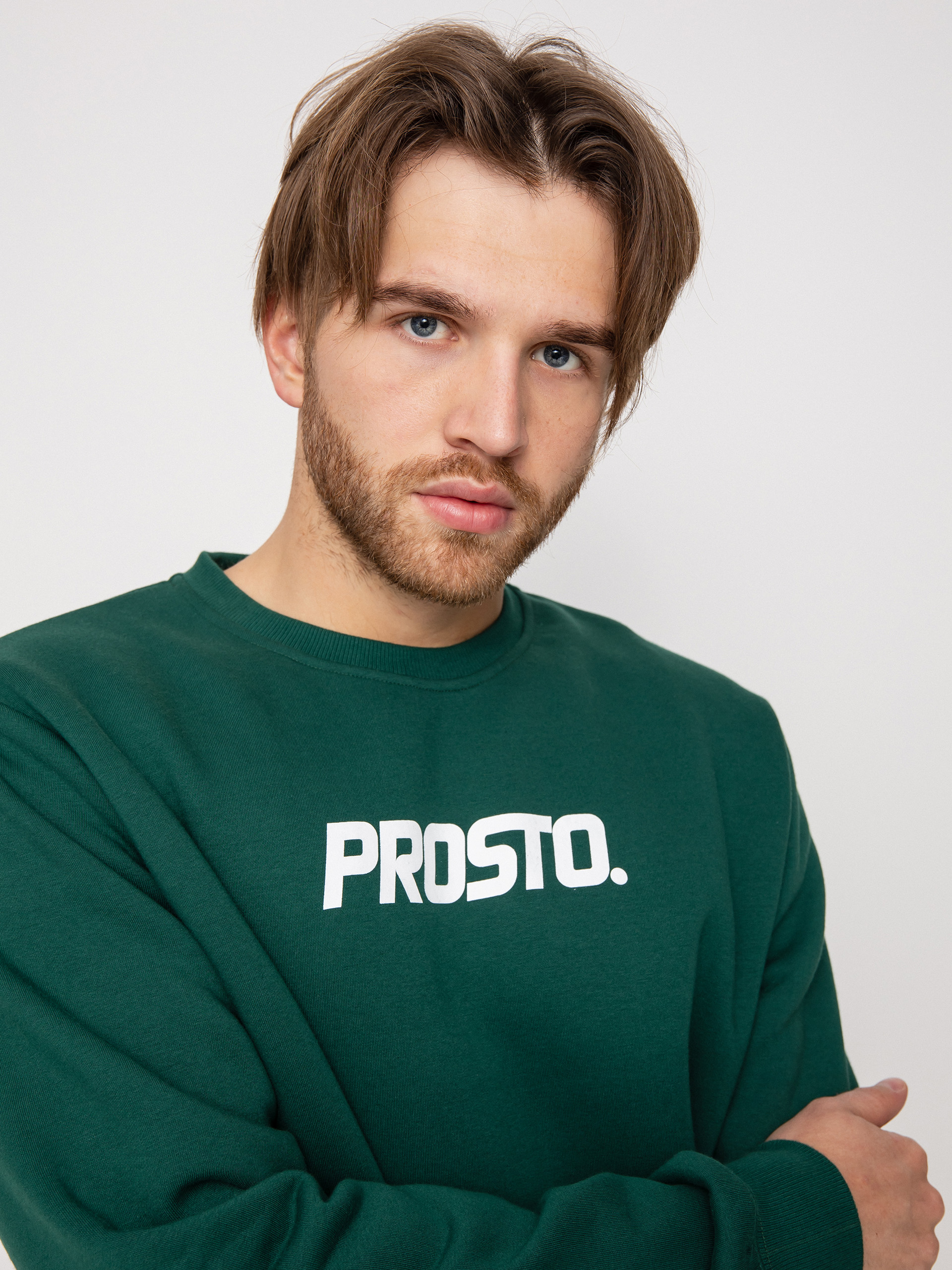 Prosto Logo Sweatshirt (green)